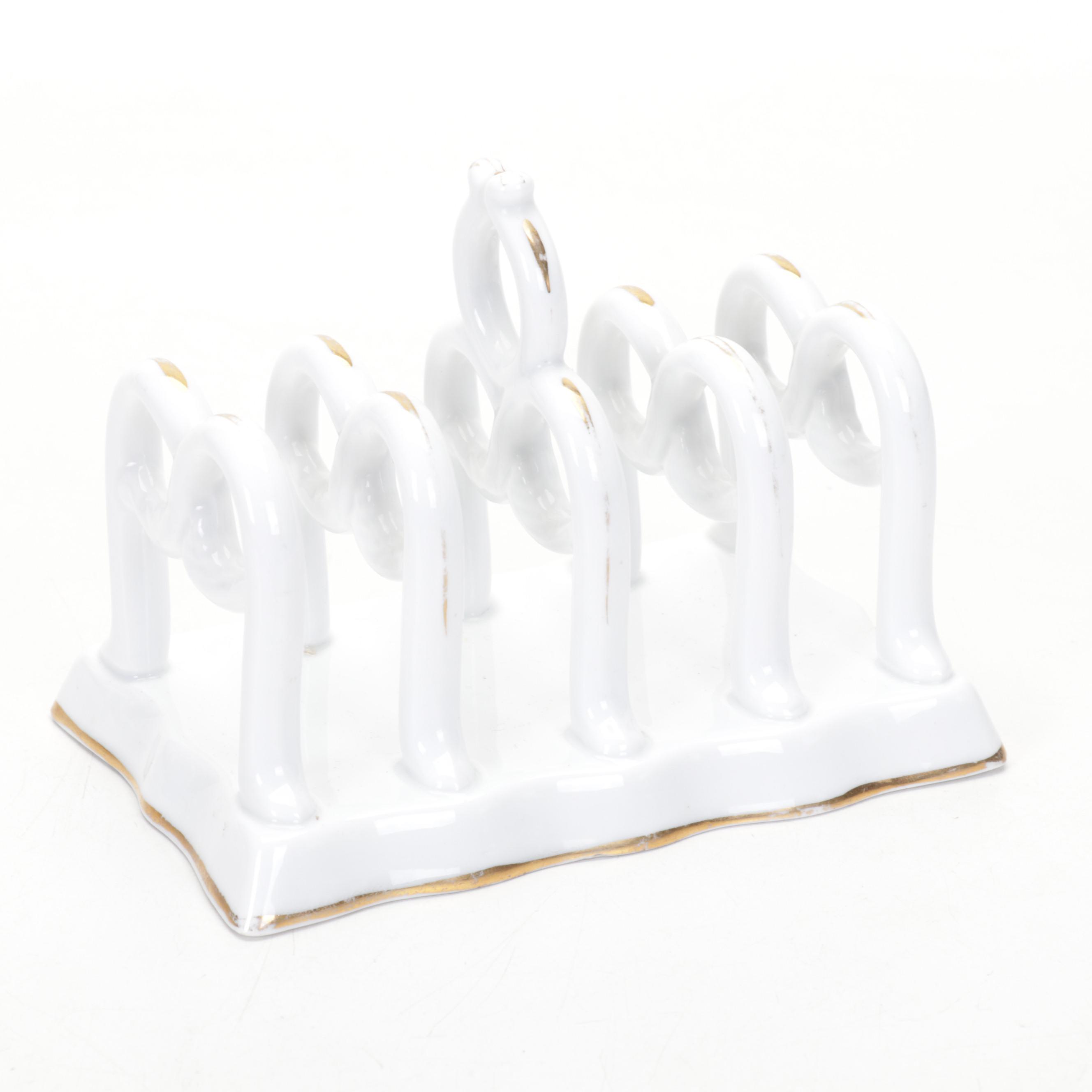 Rockingham Glazed "Rebekah at the Well", Teapots, Porcelain Toast Rack ...