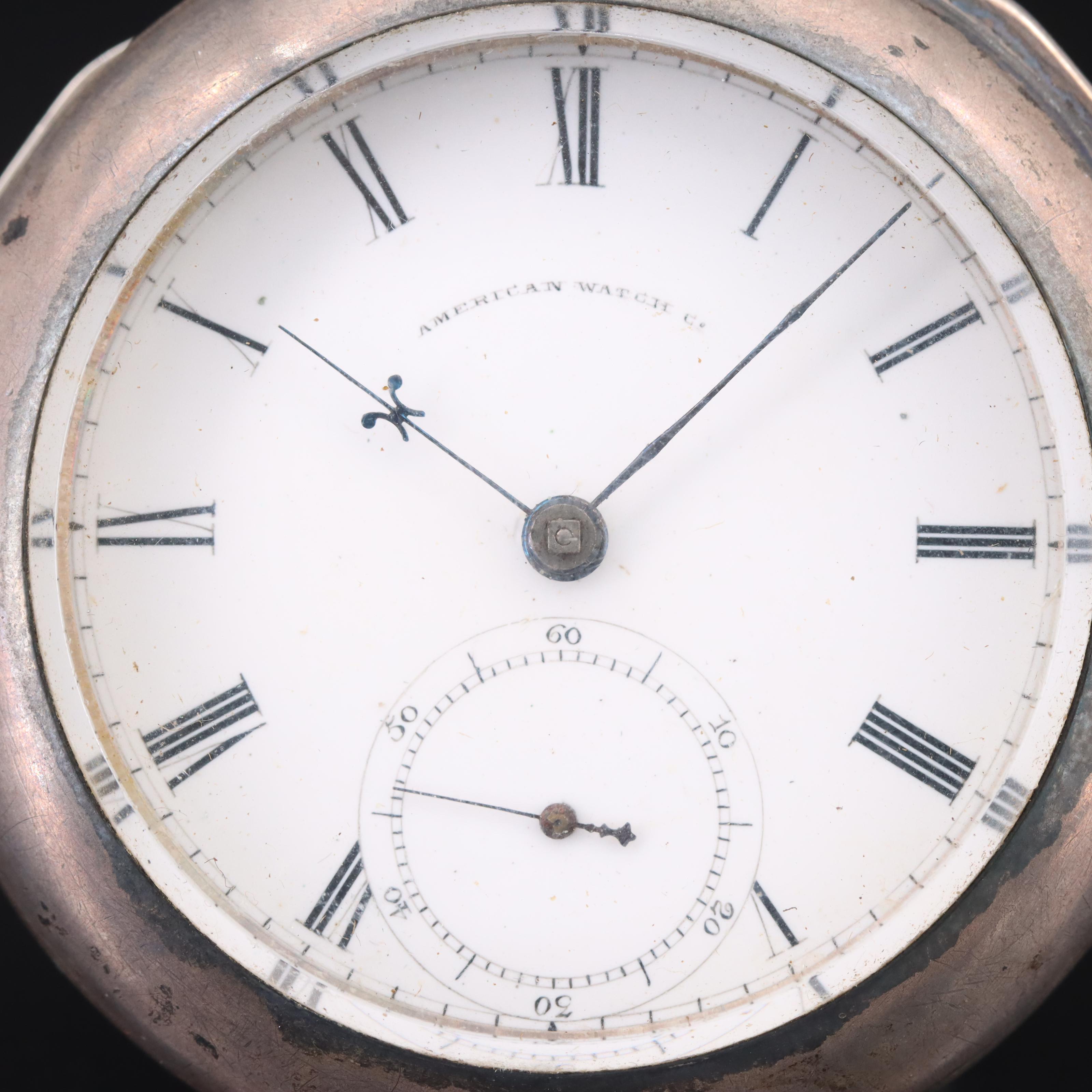 1860 Coin Silver American Waltham Pocket Watch | EBTH