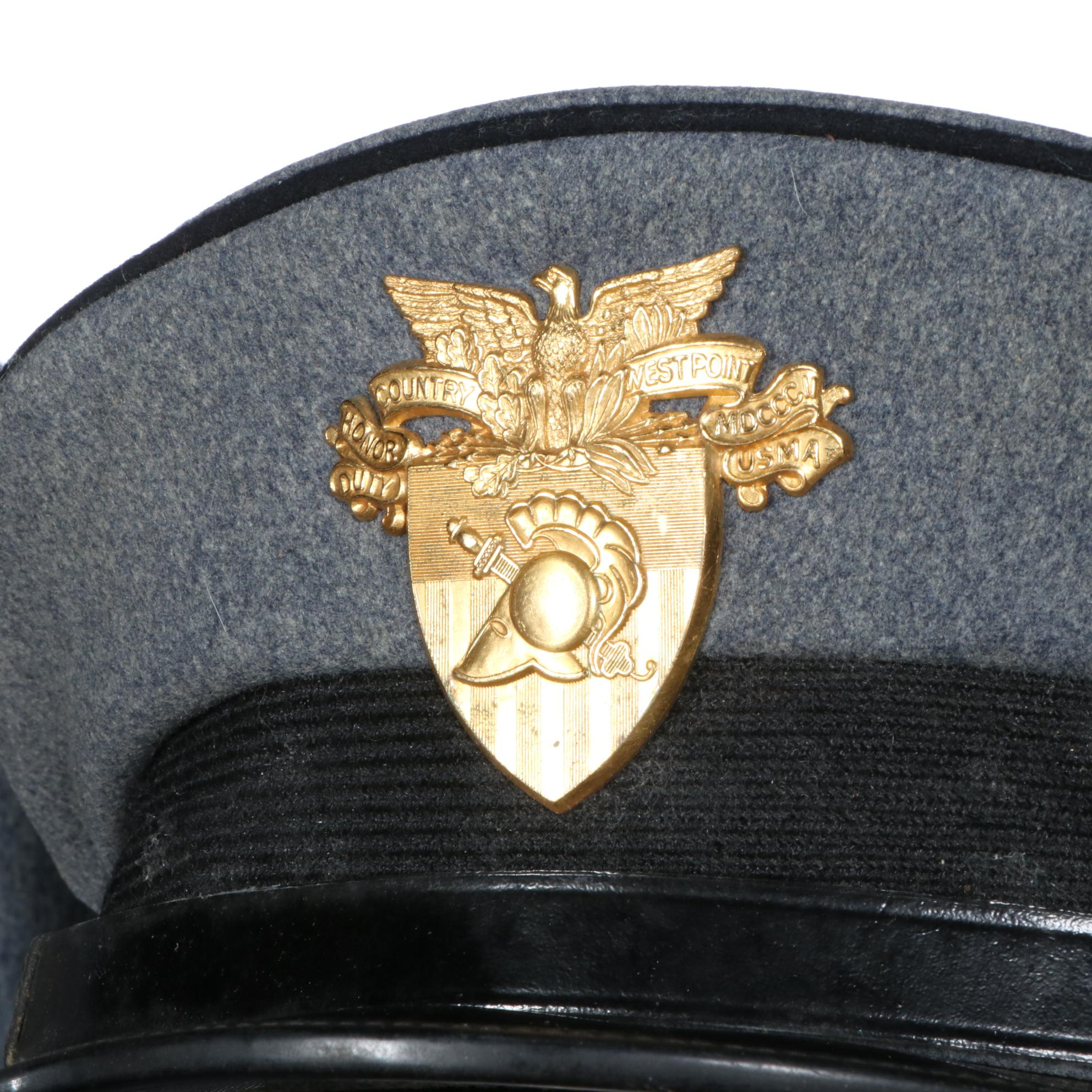 U.S.M.A. West Point Cadet Uniform Long Coat and Dress Grays, 1950s | EBTH