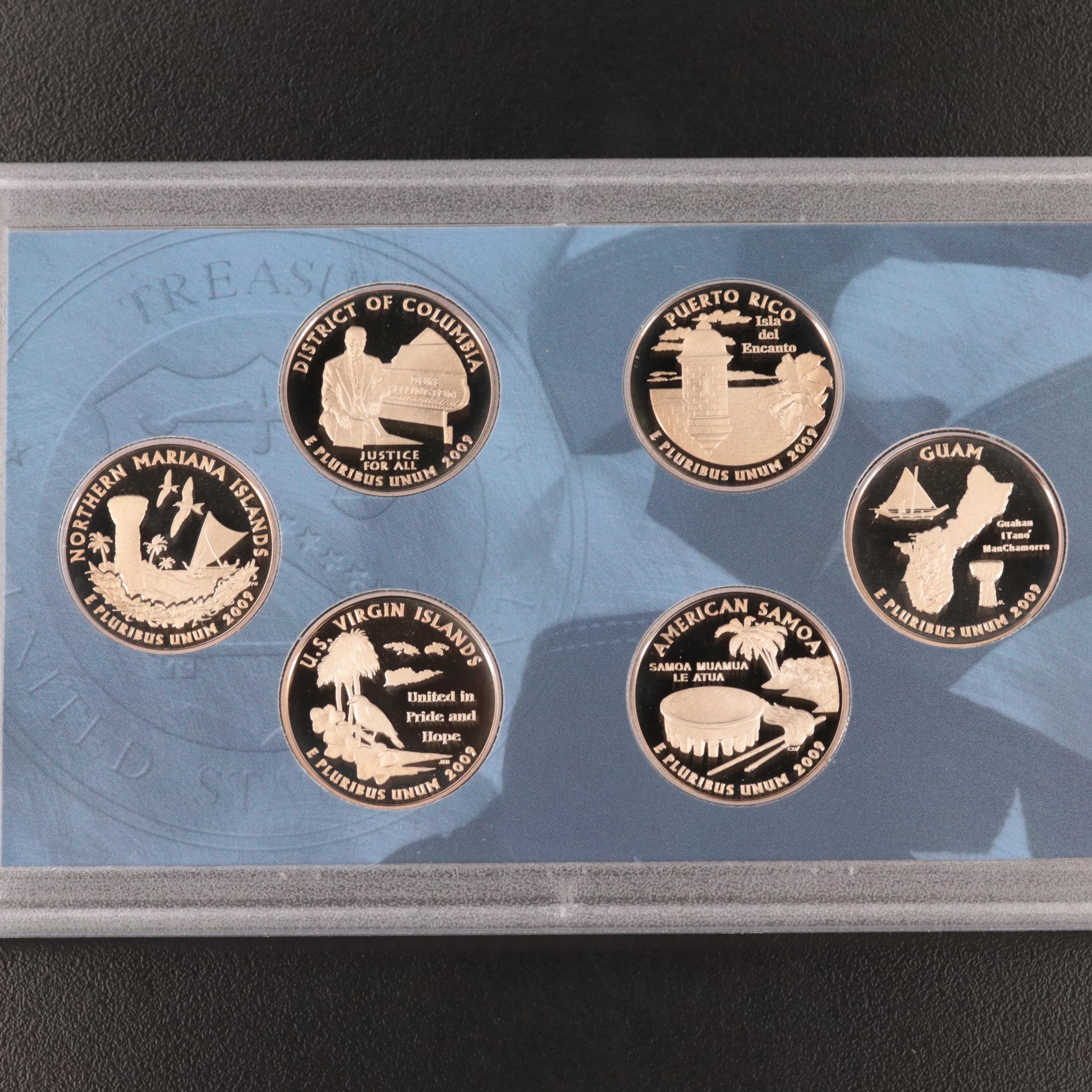 Complete Set of Fifty Proof State Quarters, 1999–2009 | EBTH