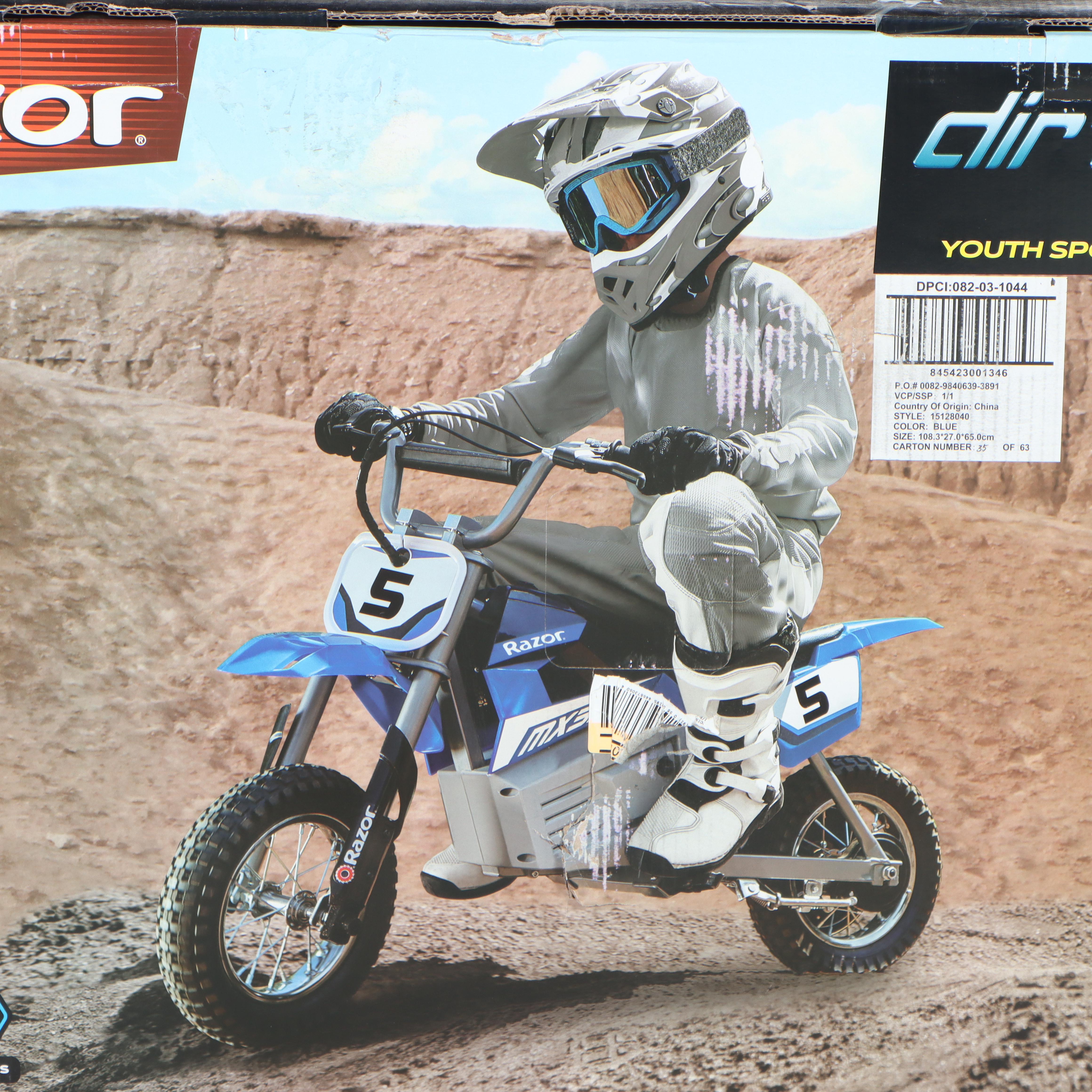Razor MX350 Dirt Rocket Youth Sport Electric Motocross Bike | EBTH