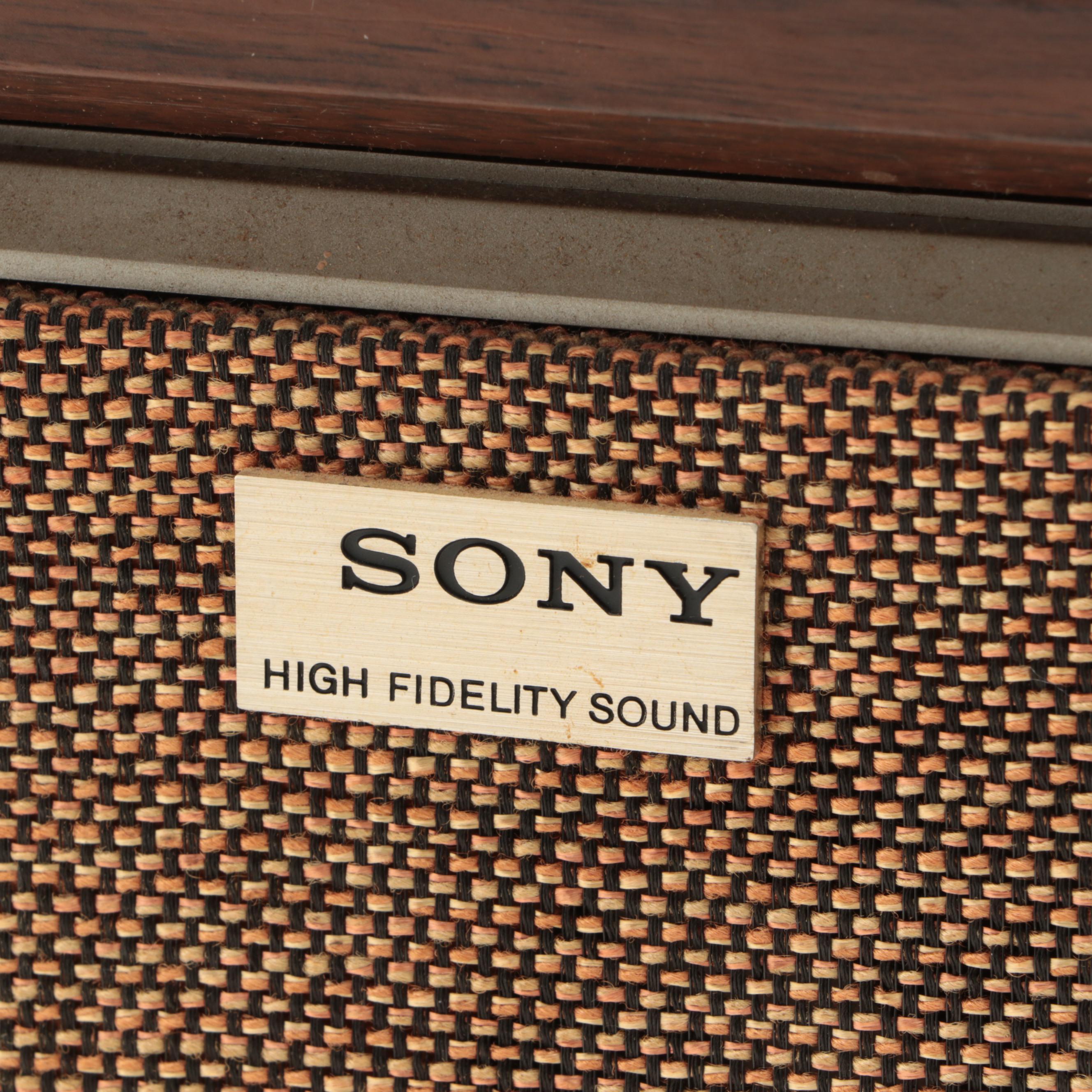 Sony High Fidelity Sound AM/FM Radio, Mid-20th Century | EBTH