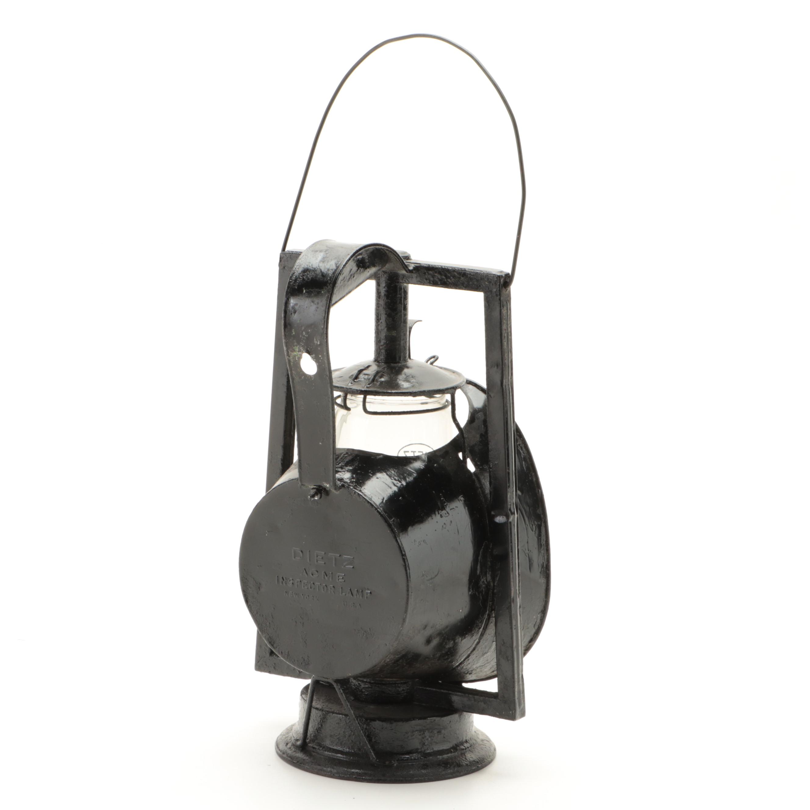 Dietz Acme Track Walker Inspector Kerosene Lantern | EBTH