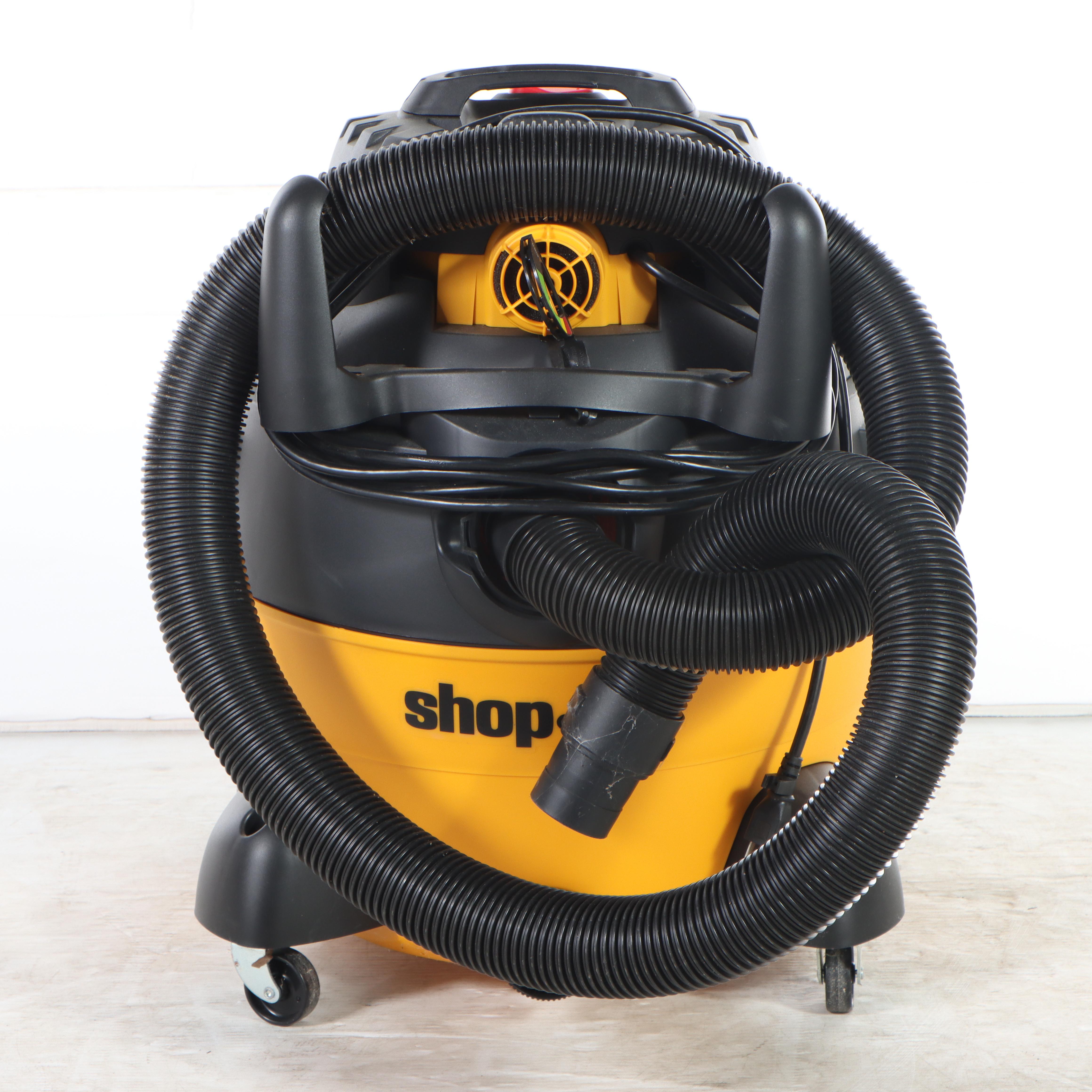 Shop-Vac Industrial Vacuum With 42" Polder Aluminum Step Ladder | EBTH