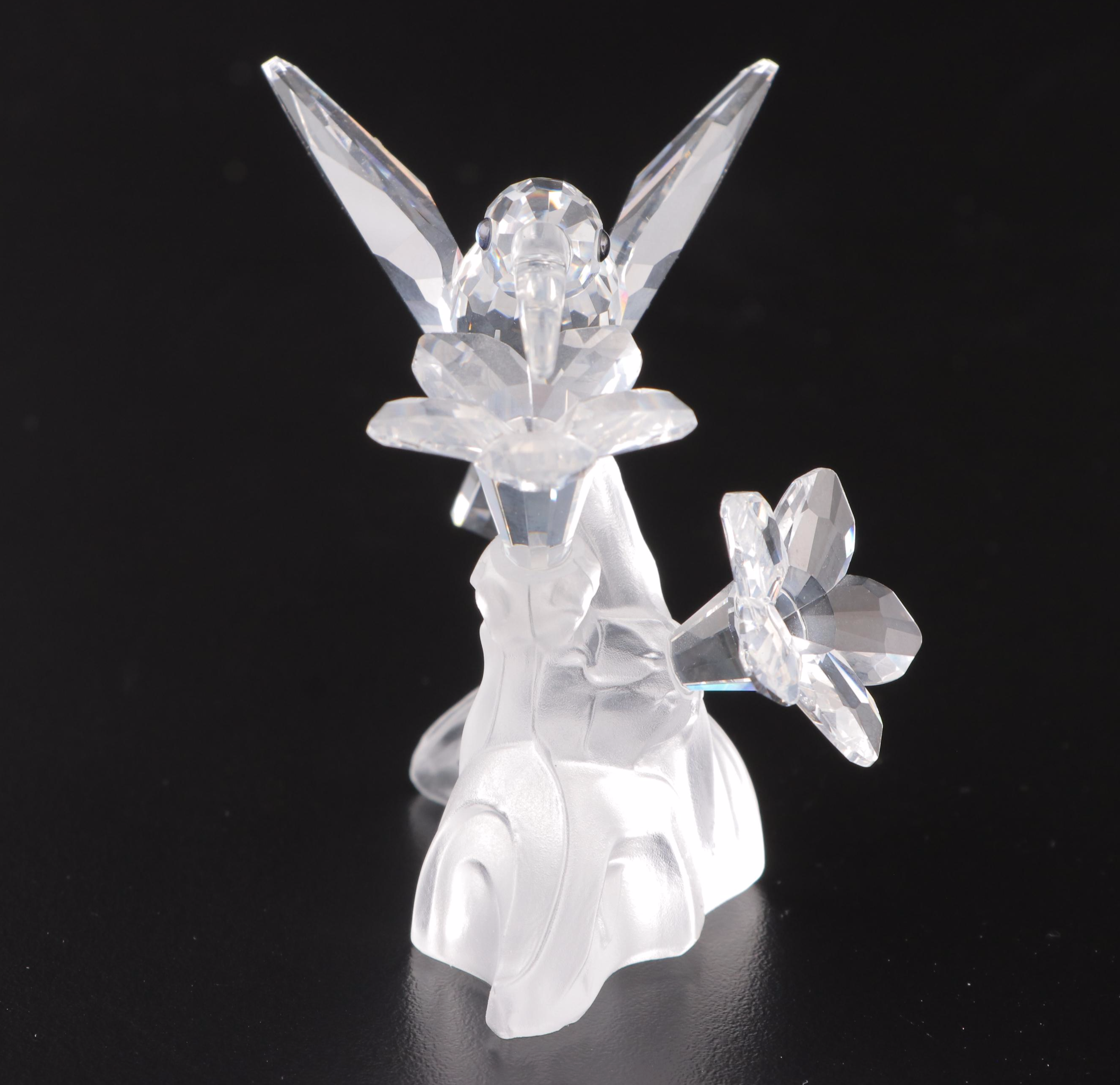 Swarovski Crystal Hummingbird and Maritime Trio Crystal Figurines in ...