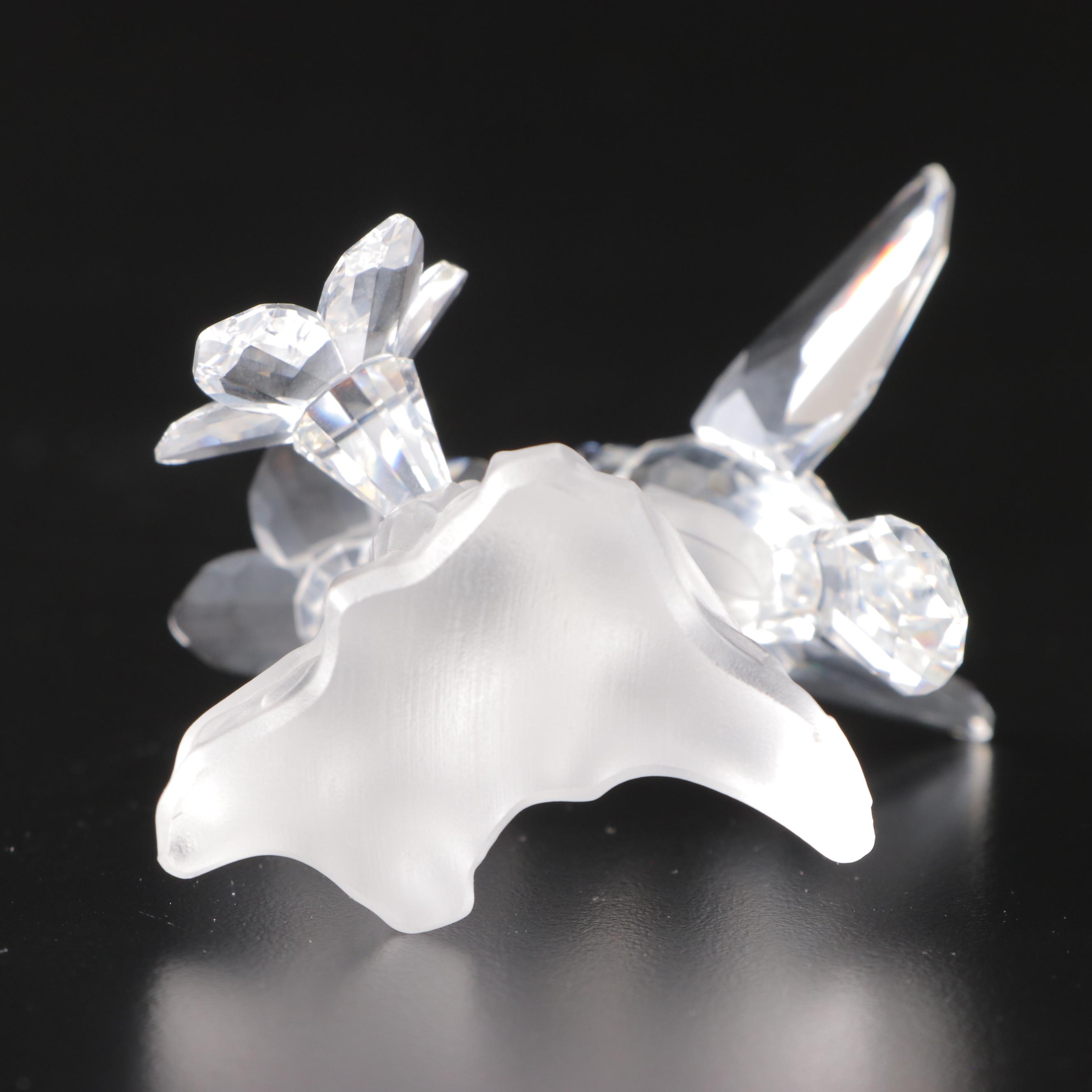 Swarovski Crystal Hummingbird and Maritime Trio Crystal Figurines in ...