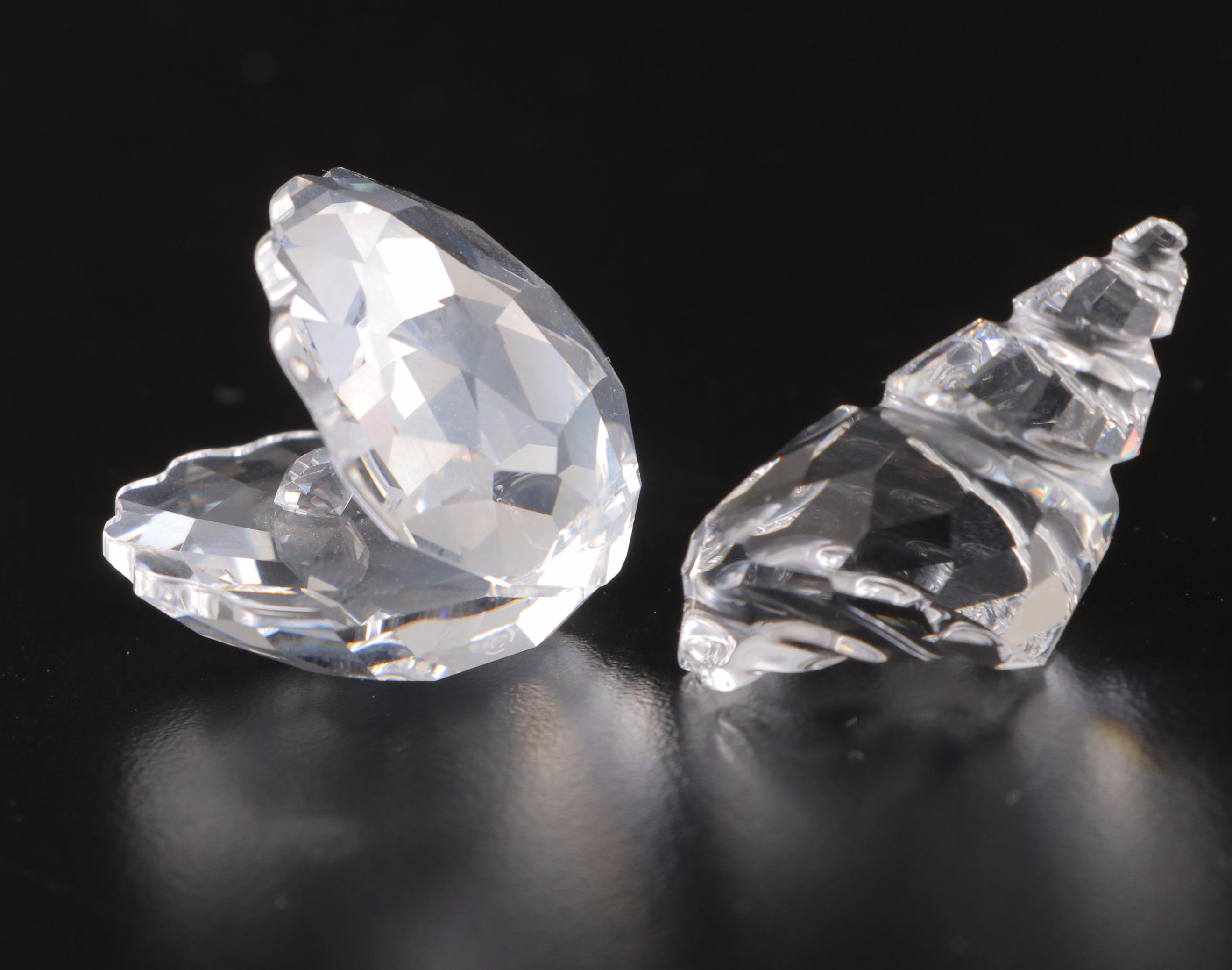 Swarovski Crystal Hummingbird and Maritime Trio Crystal Figurines in ...