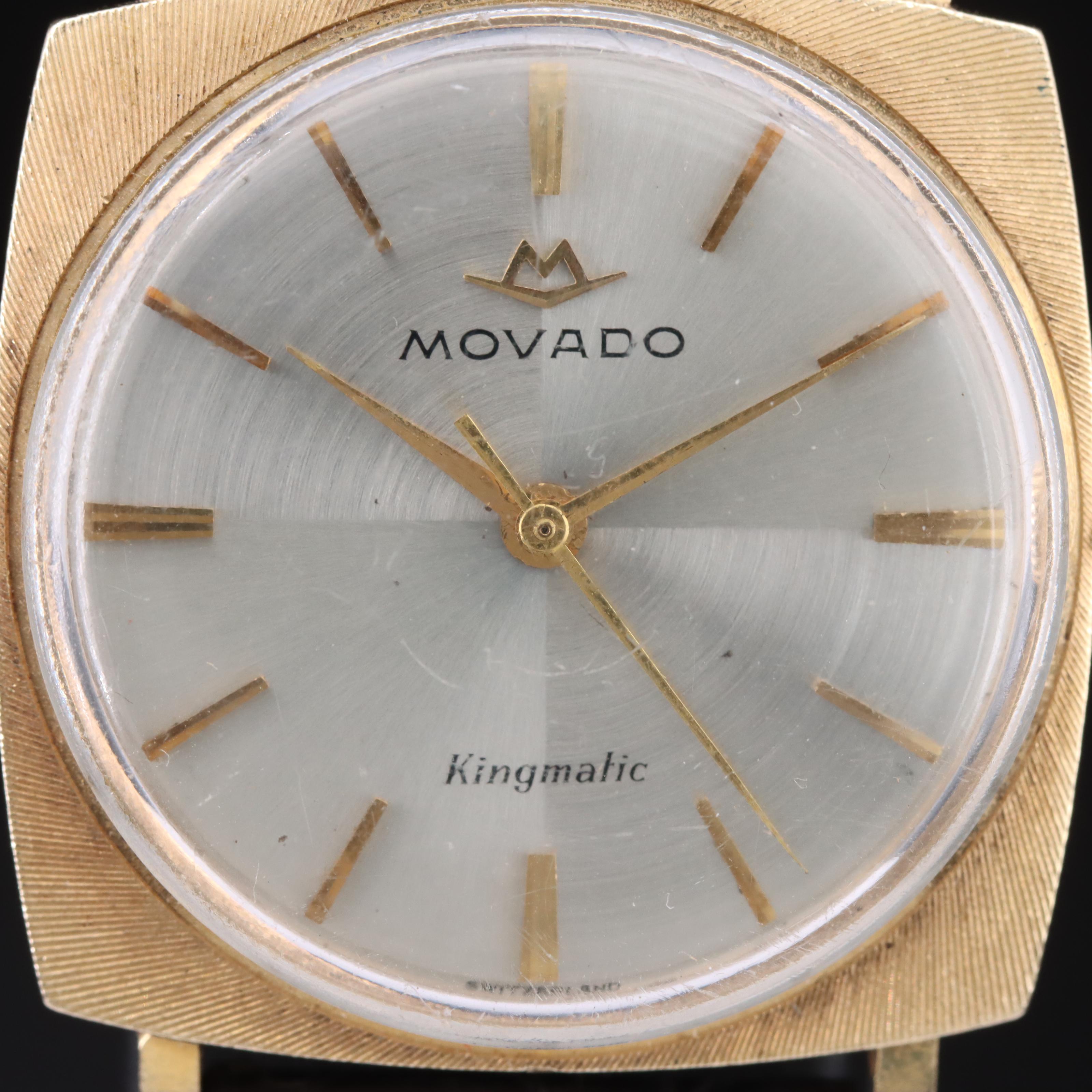 Movado Kingmatic 14K Wristwatch | EBTH