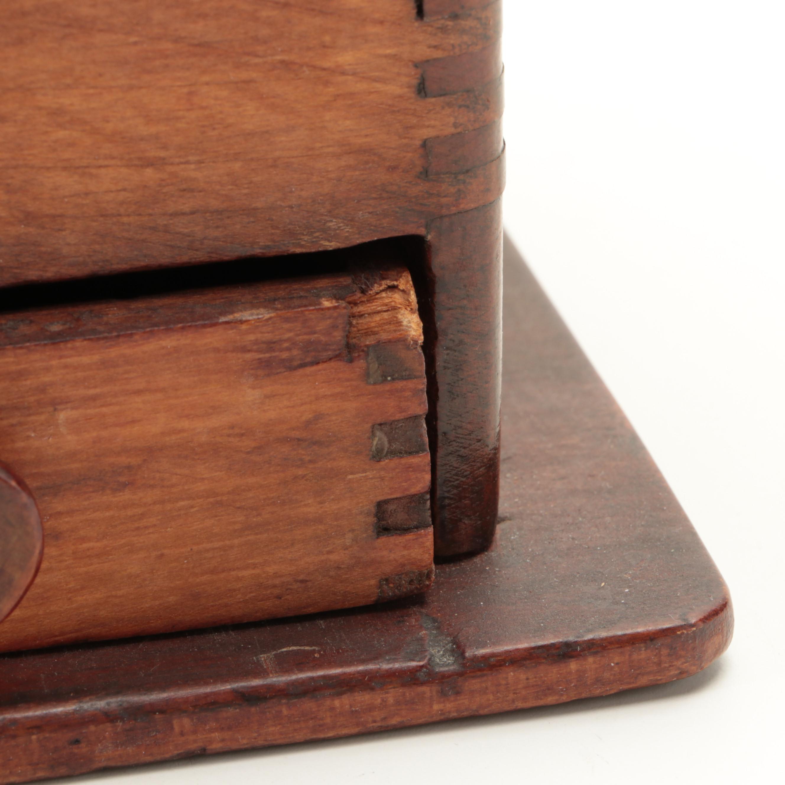 Wood Hand Crank Coffee Grinders, Early 20th Century | EBTH