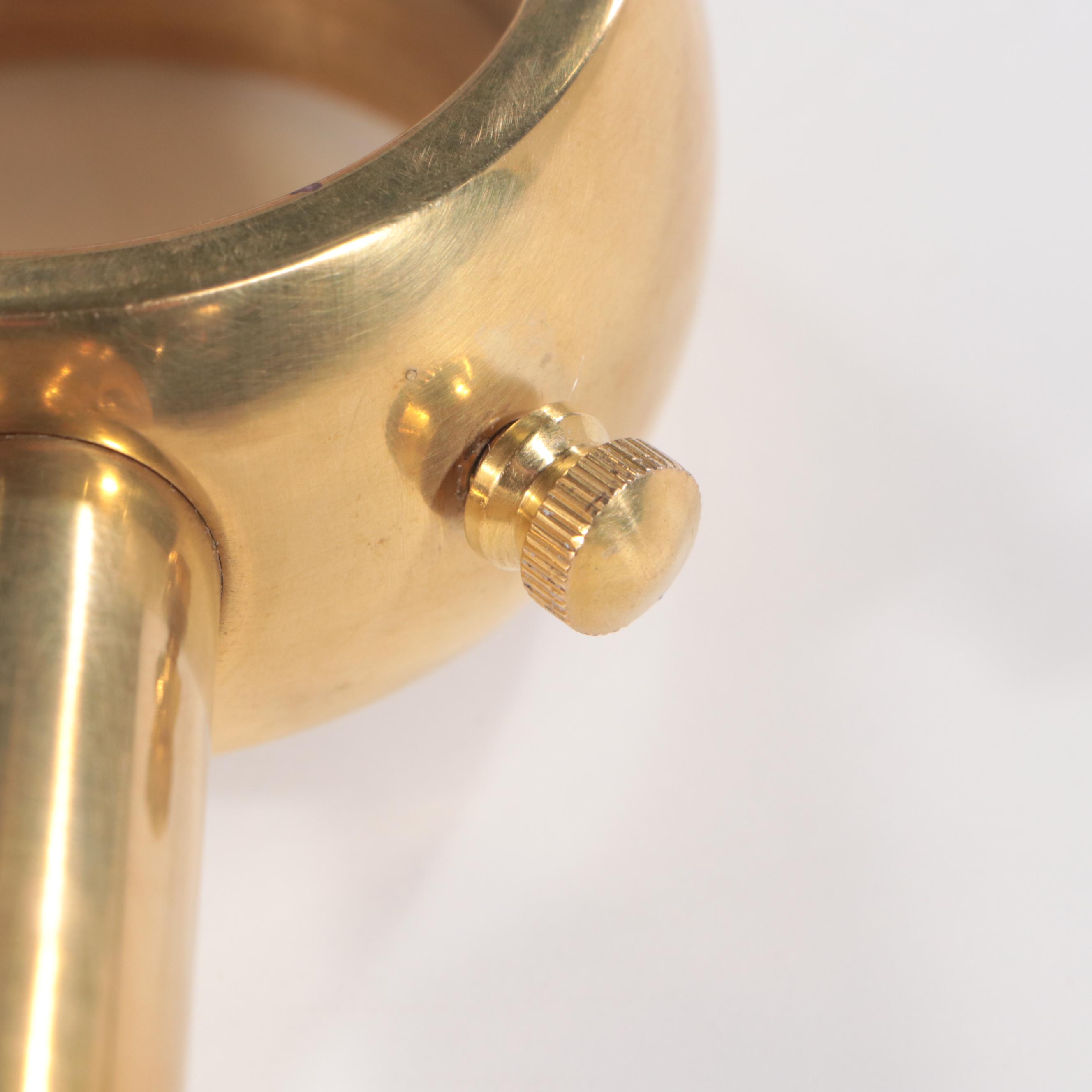 Ralph Lauren Home Mahogany Curtain Rods with Brass Finials and Brackets ...