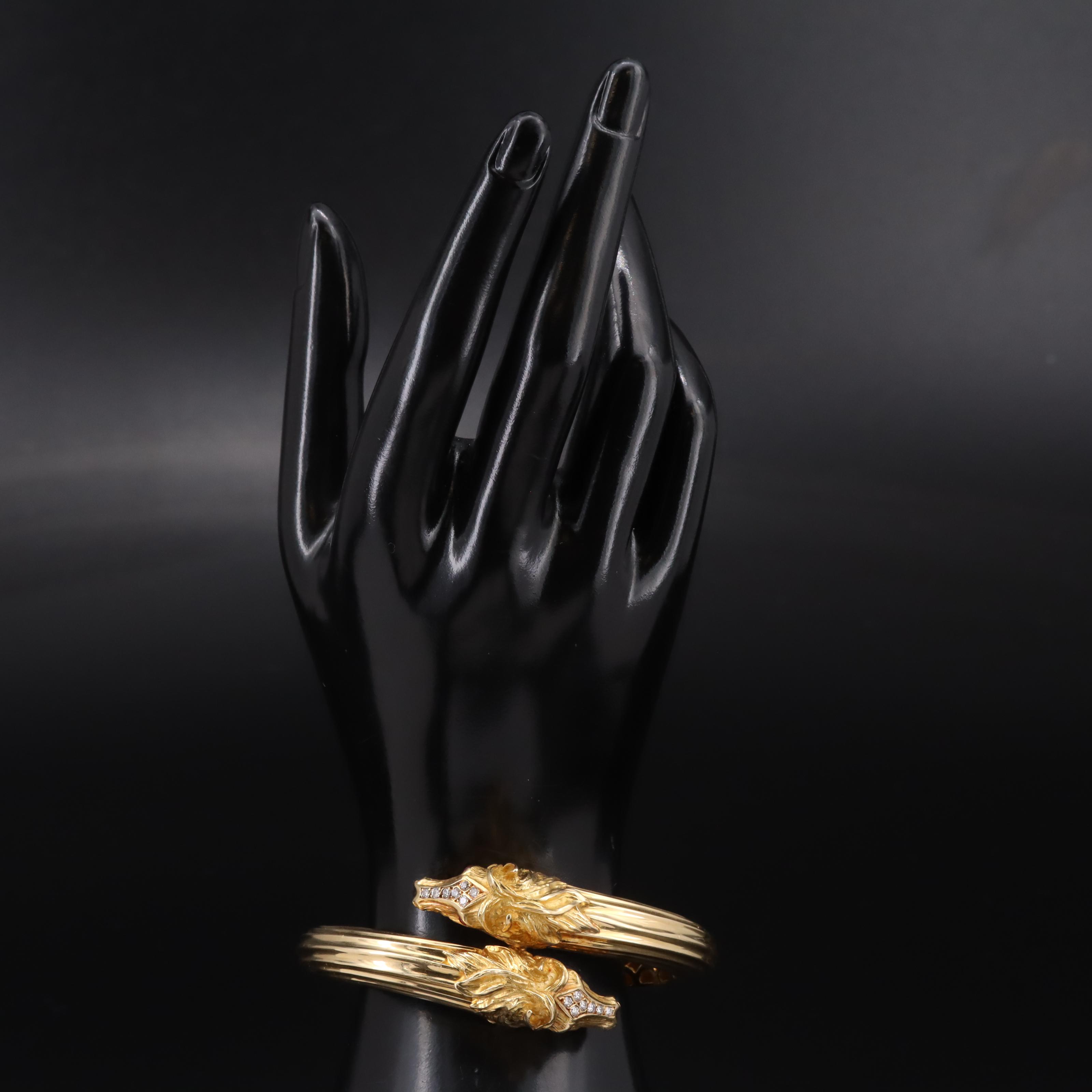 Maramenos & Pateras 18K Diamond and Ruby "Horses" Bracelet | EBTH