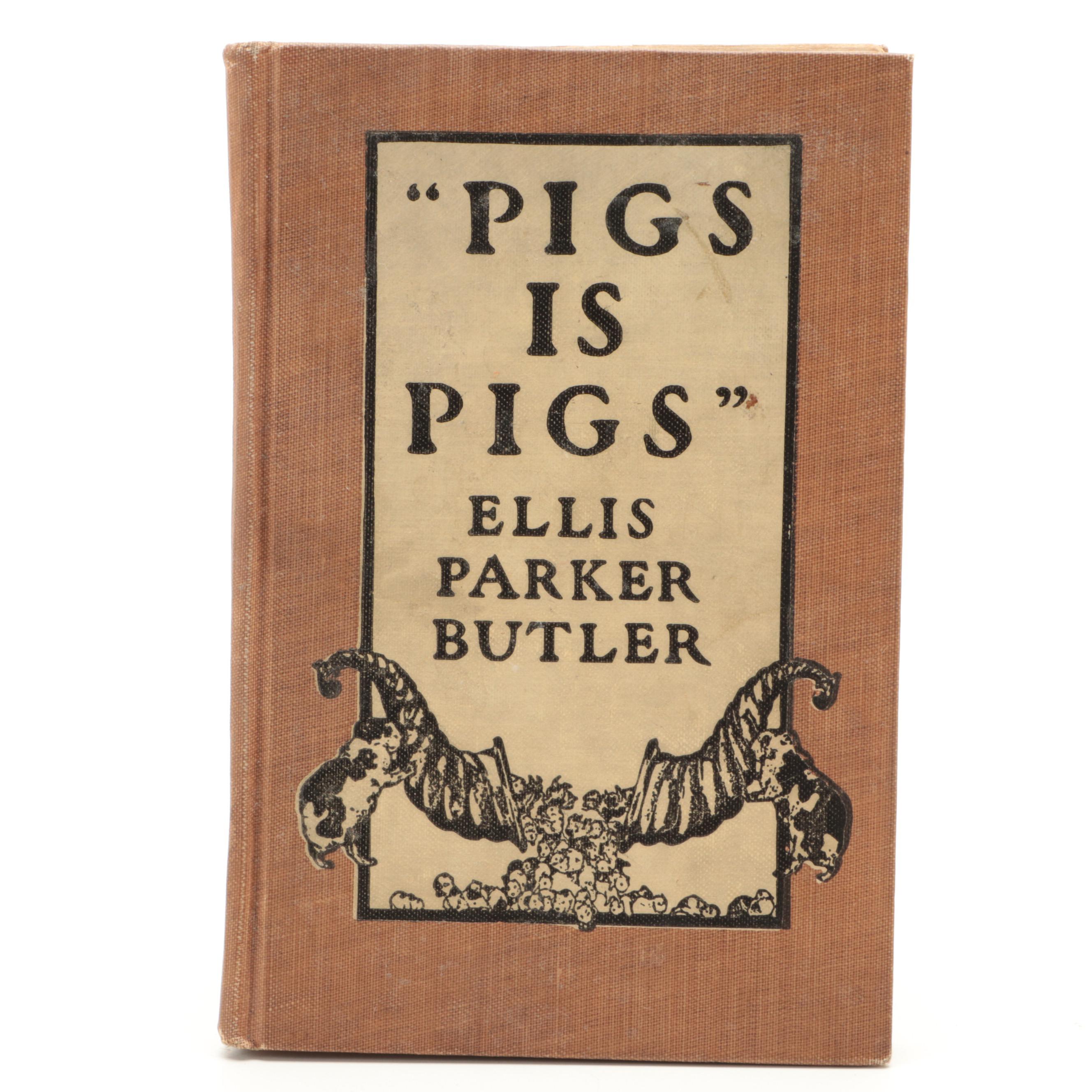 Illustrated Early "Pigs Is Pigs", "Black Beauty" and "Old Norse Stories ...