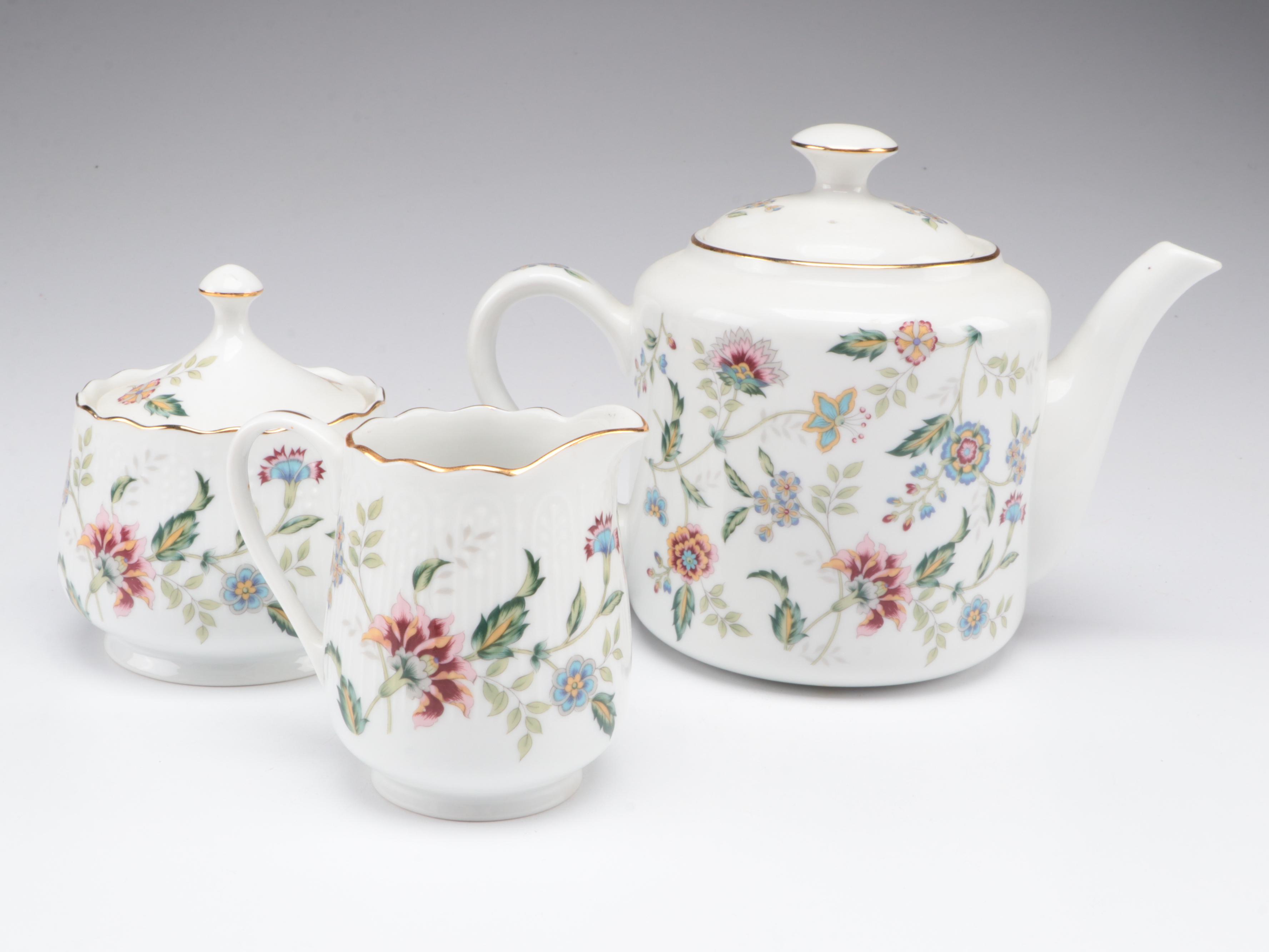 Andrea by Sadek "Buckingham" Porcelain Tea Set, 1995-2010 | EBTH