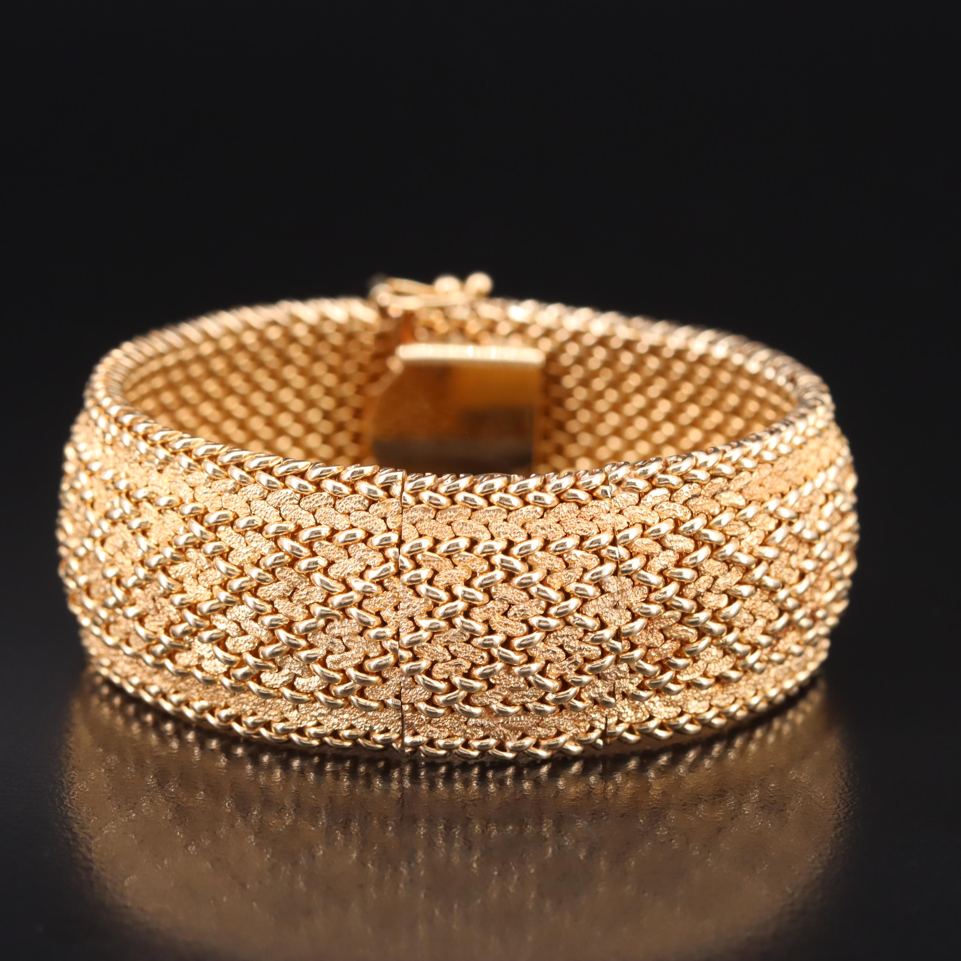 Bigelow 14K Hidden Dial Bracelet Wristwatch | EBTH