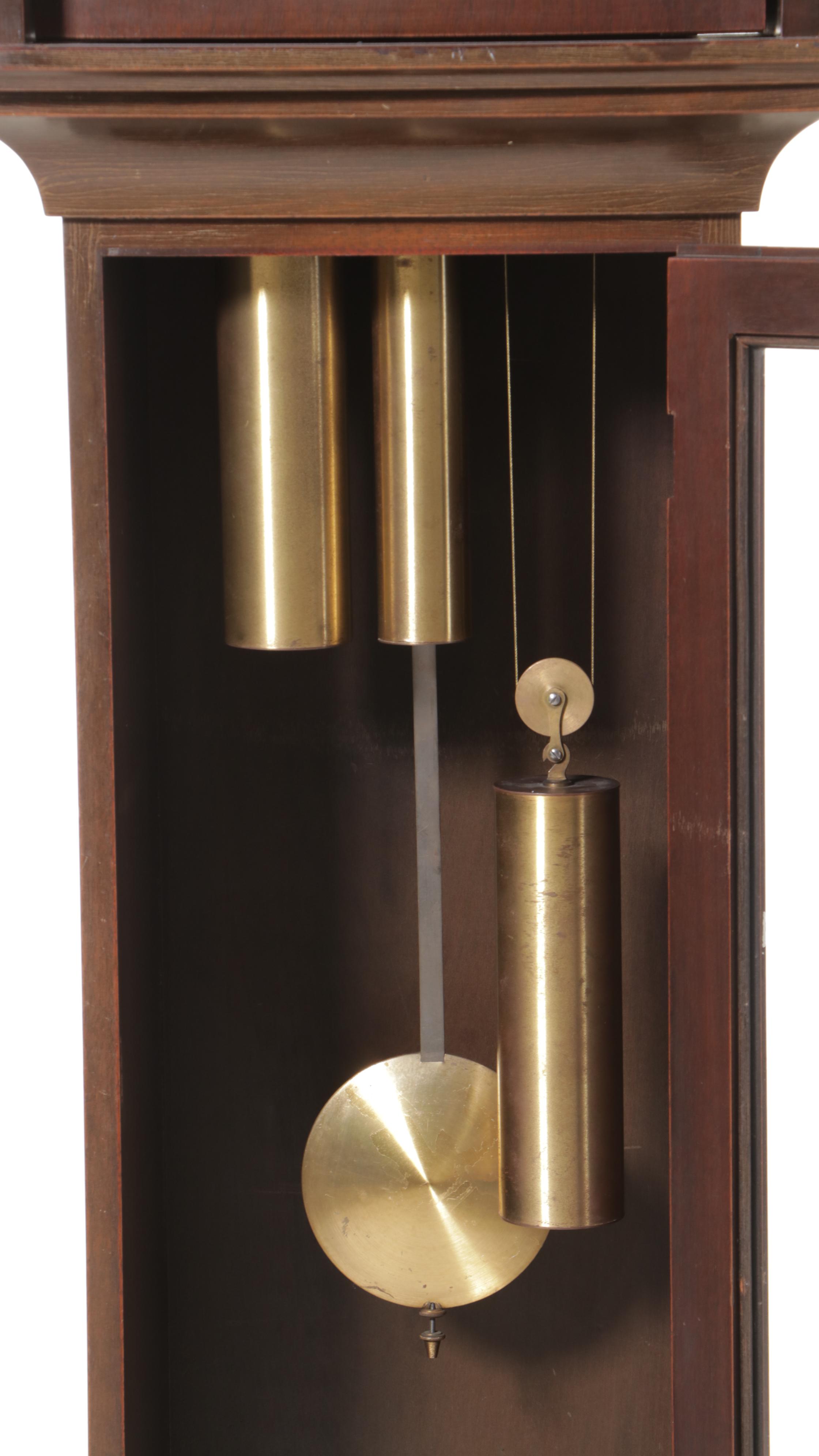 Colonial Mfg. Co. Mahogany Case Grandfather Clock | EBTH