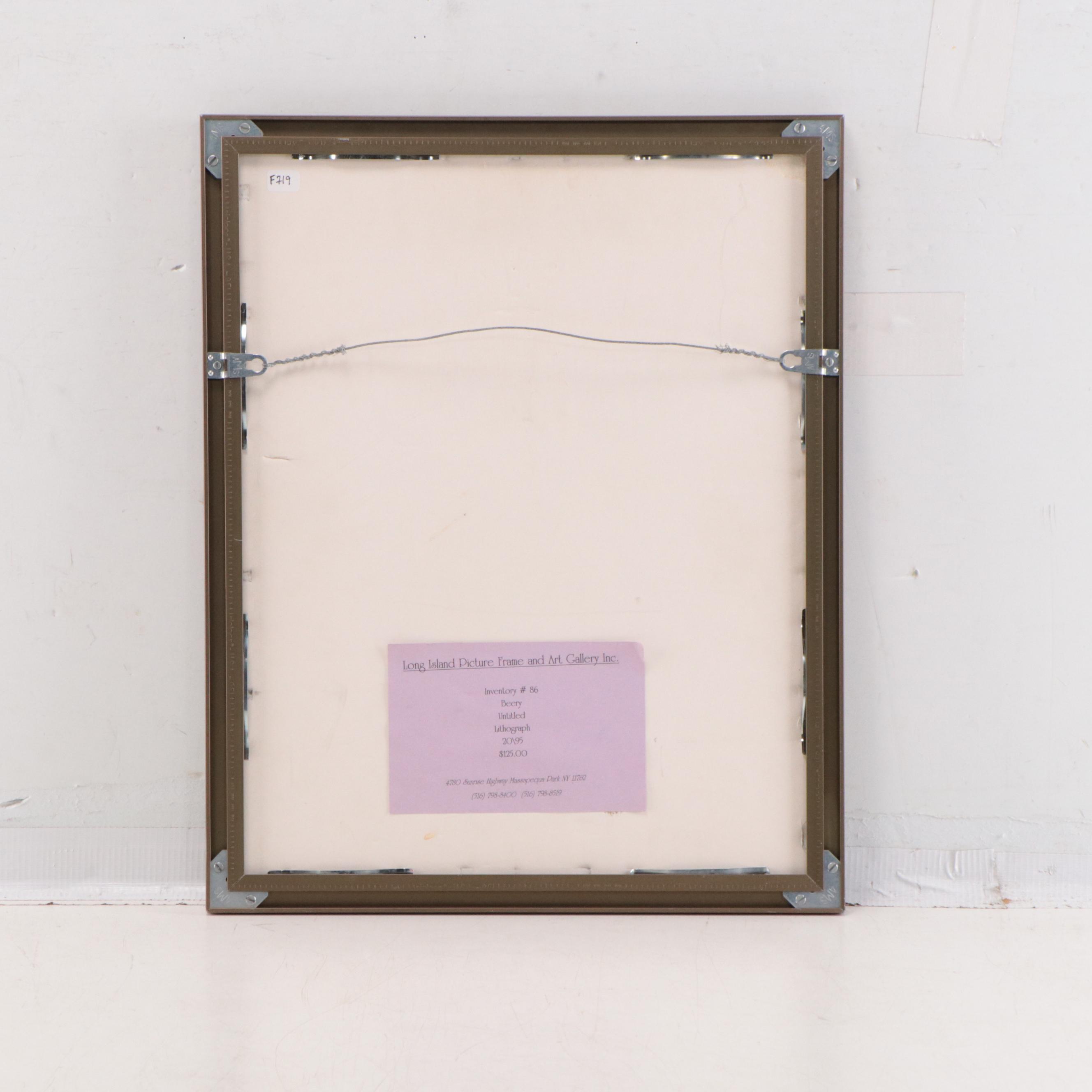 Tuvia Beeri Surreal Etching With Aquatint | EBTH