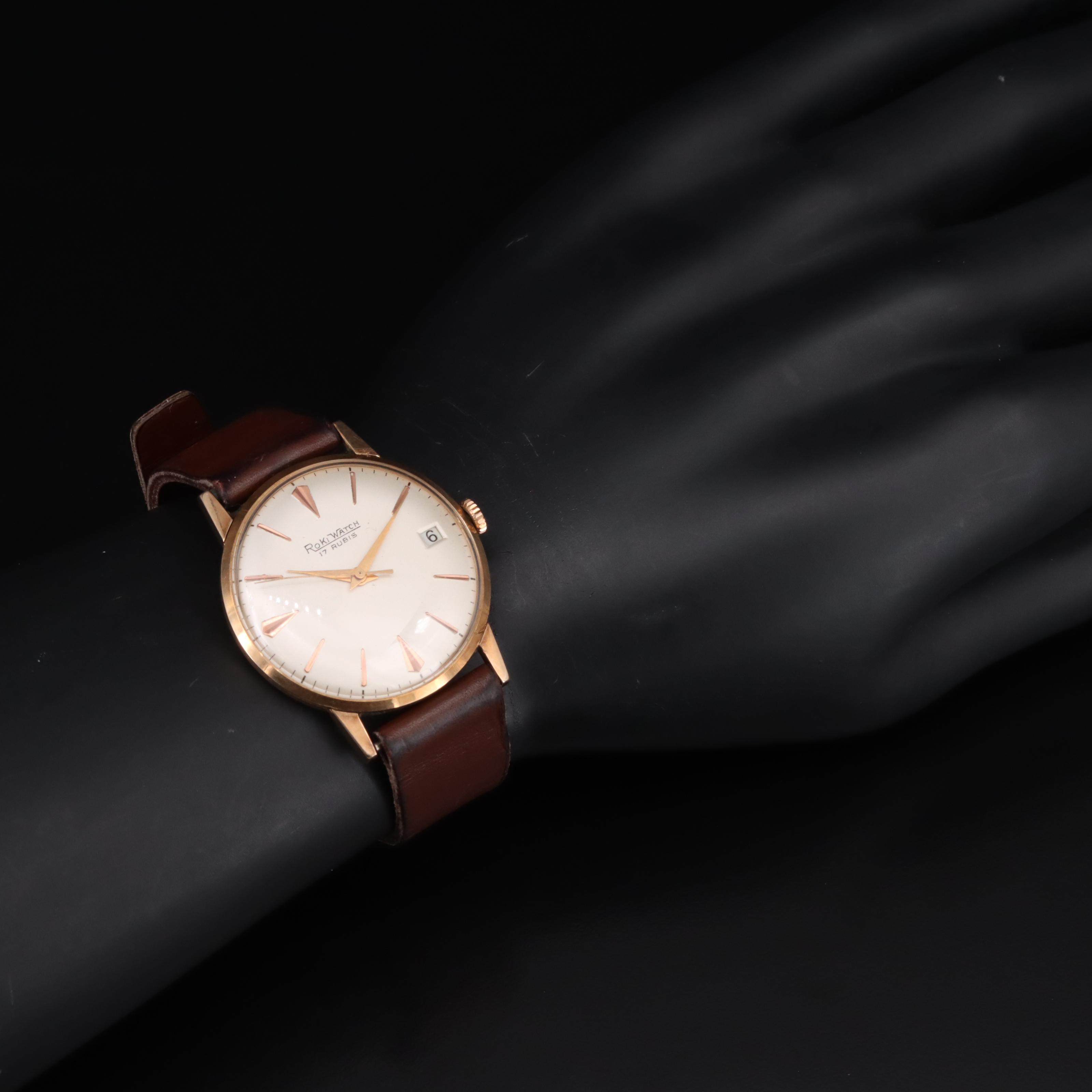 Roki Watch 14K Stem Wind Wristwatch | EBTH