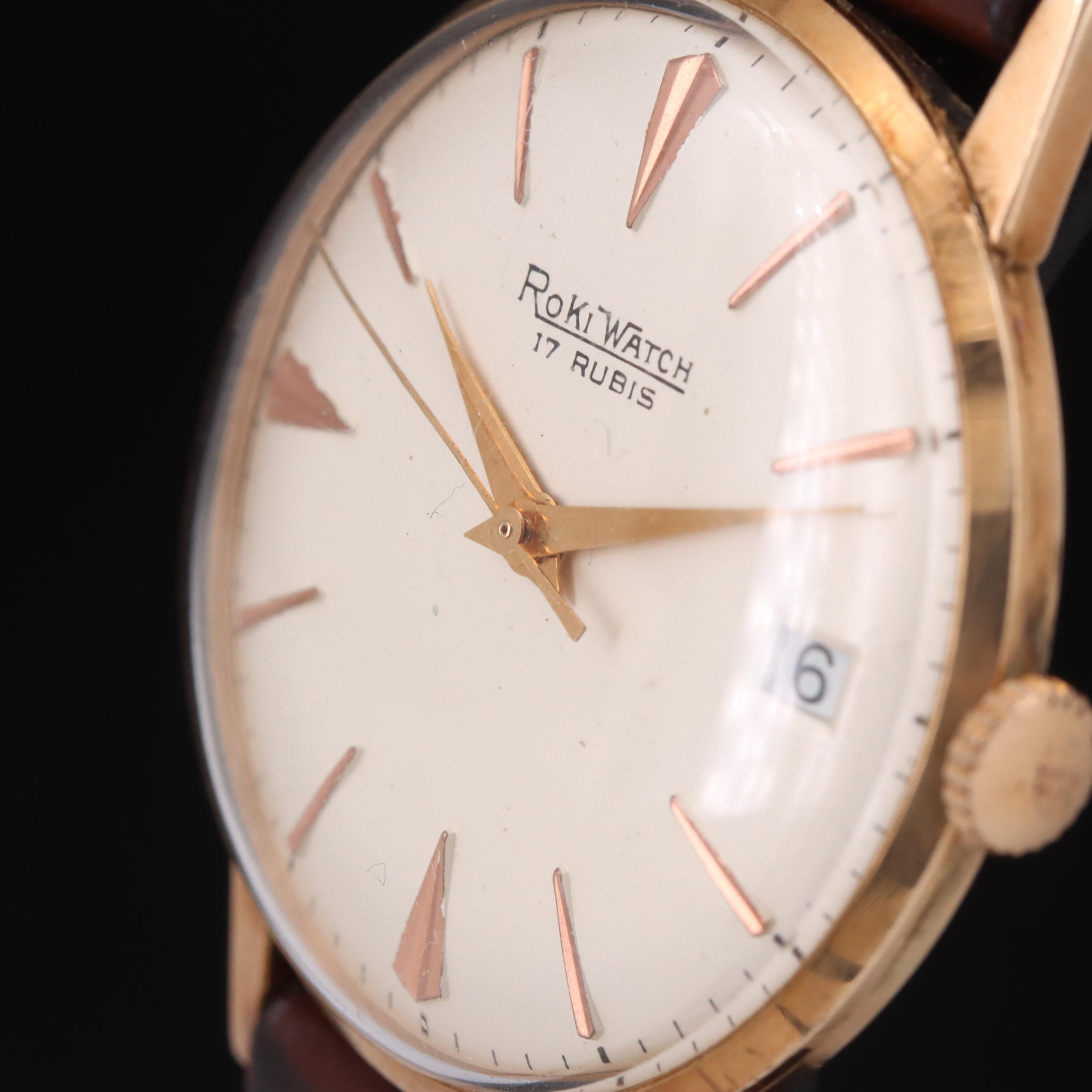 Roki Watch 14K Stem Wind Wristwatch | EBTH