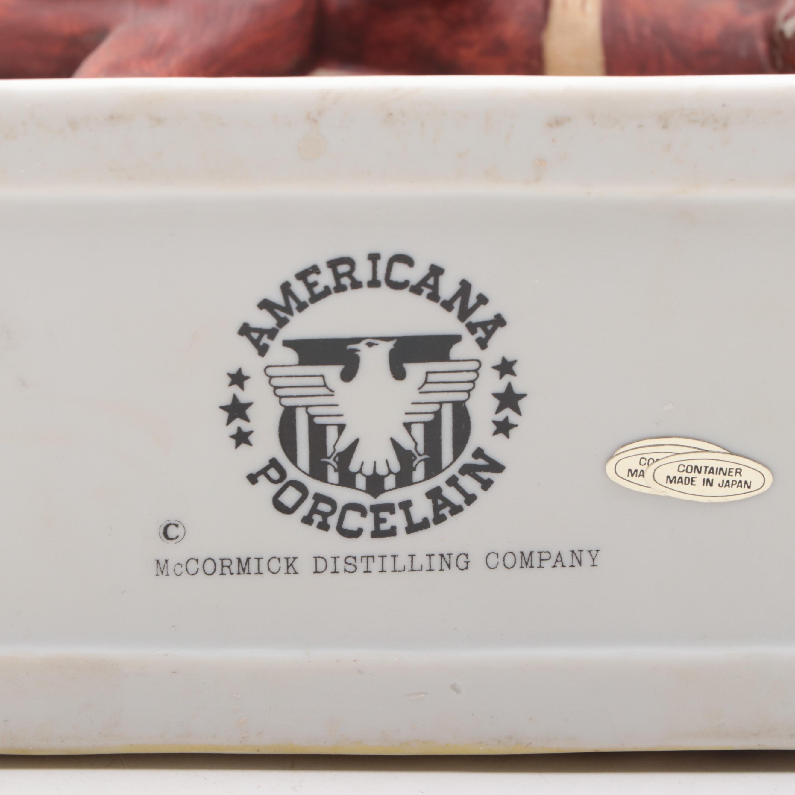 McCormick Distilling and Pancho Villa Western Decanters Including "Pony ...