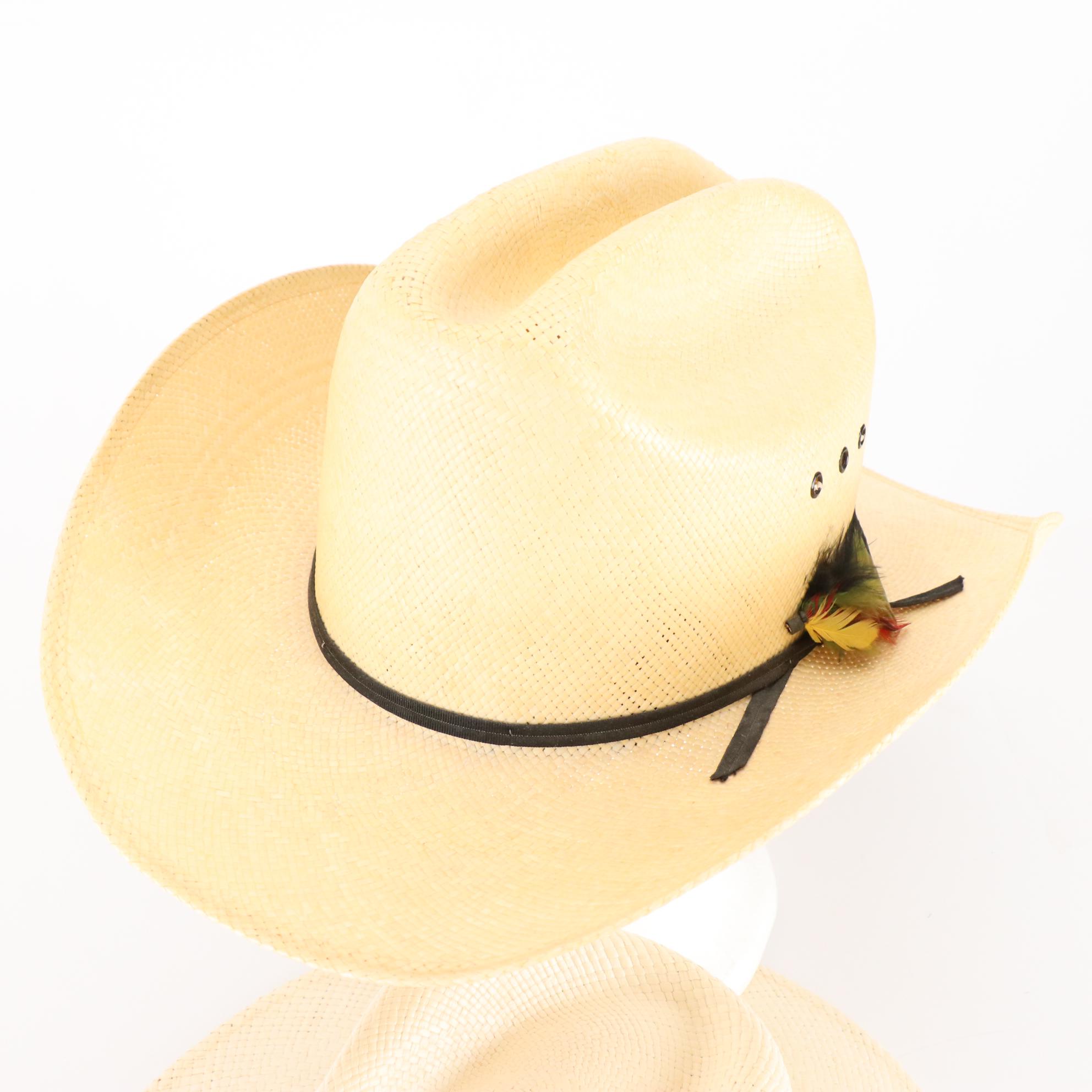 Stetson and Resistol Western Style Straw Hats | EBTH