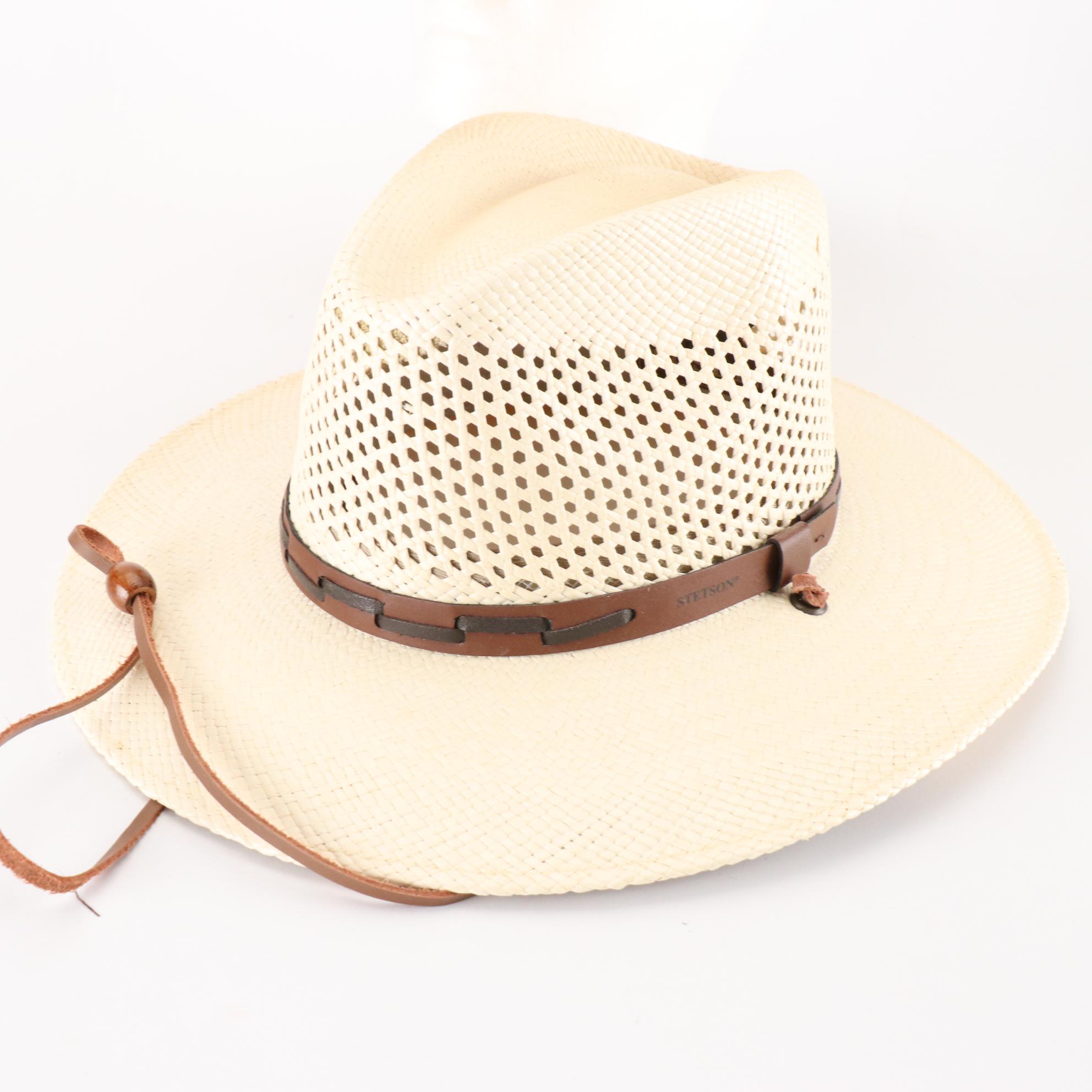 Stetson and Resistol Western Style Straw Hats | EBTH