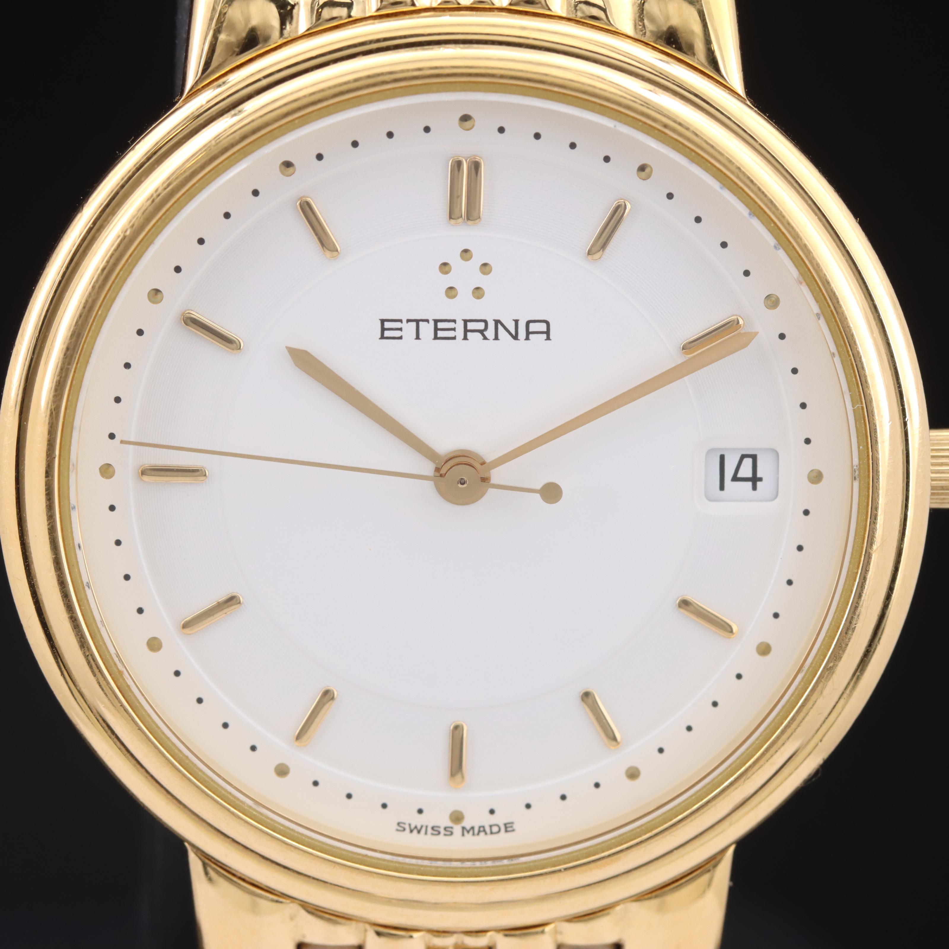 Eterna Two-Tone Date Wristwatch | EBTH