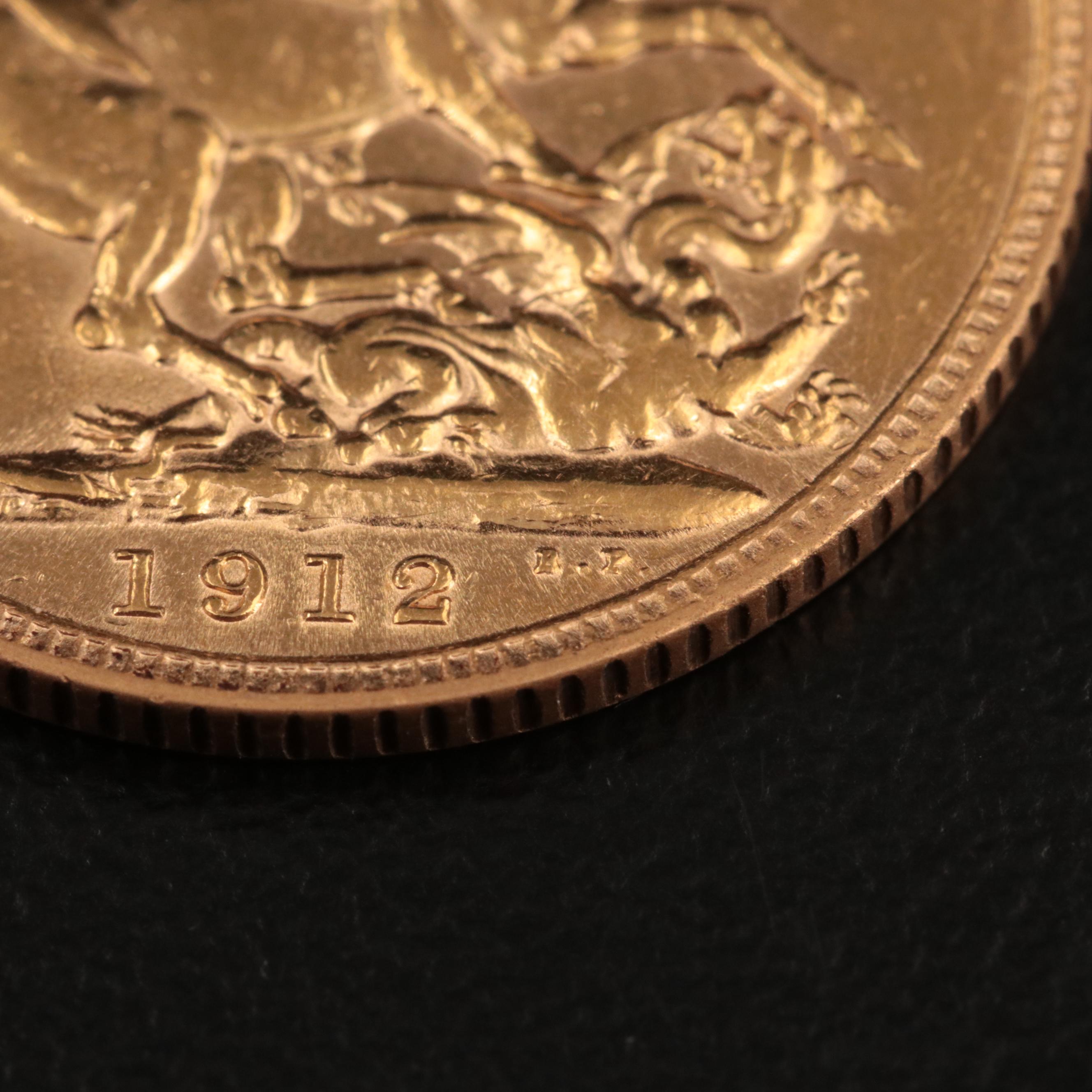 1912 British Gold Sovereign | EBTH