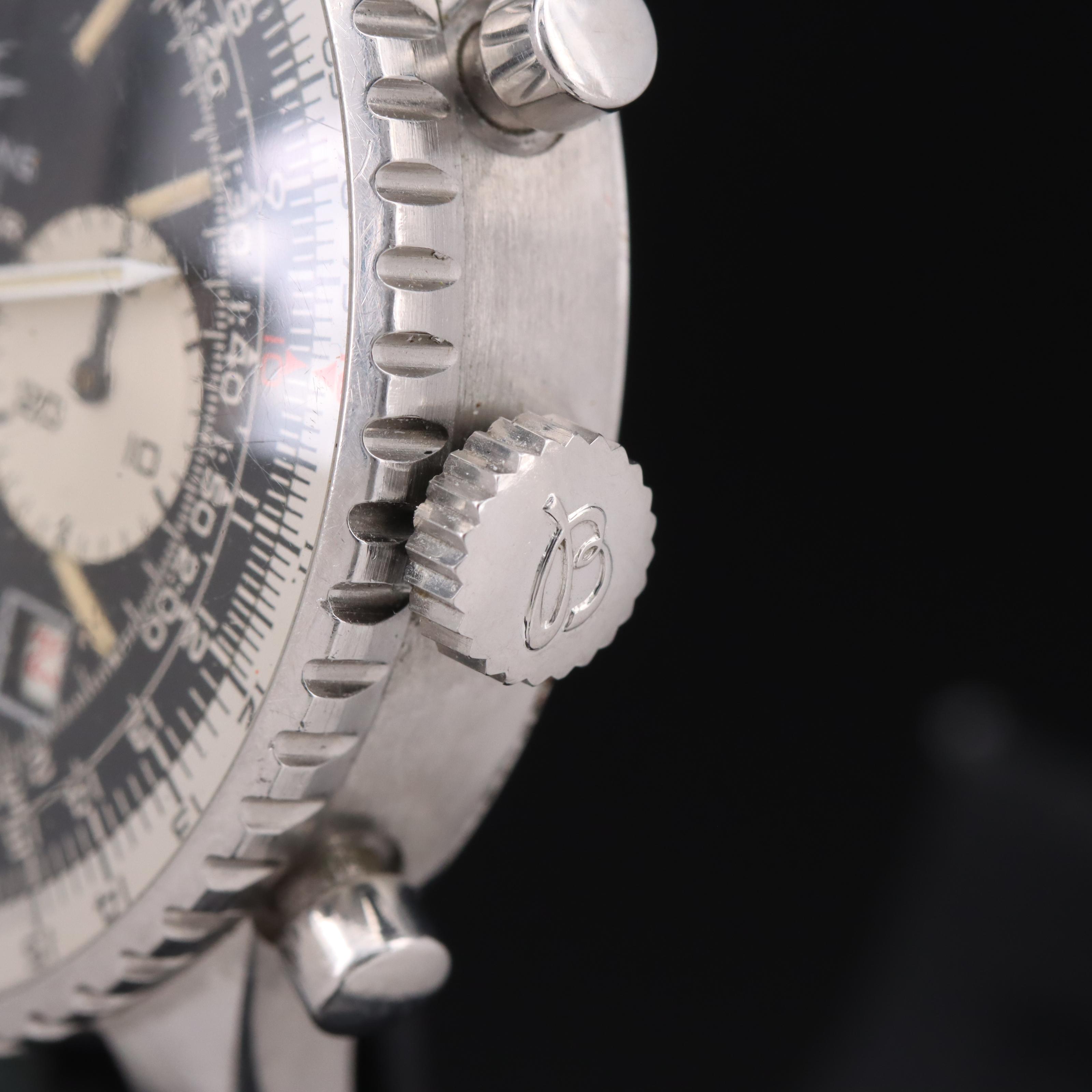 1973 Breitling Double Plane Logo Navitimer 7806 Wristwatch | EBTH