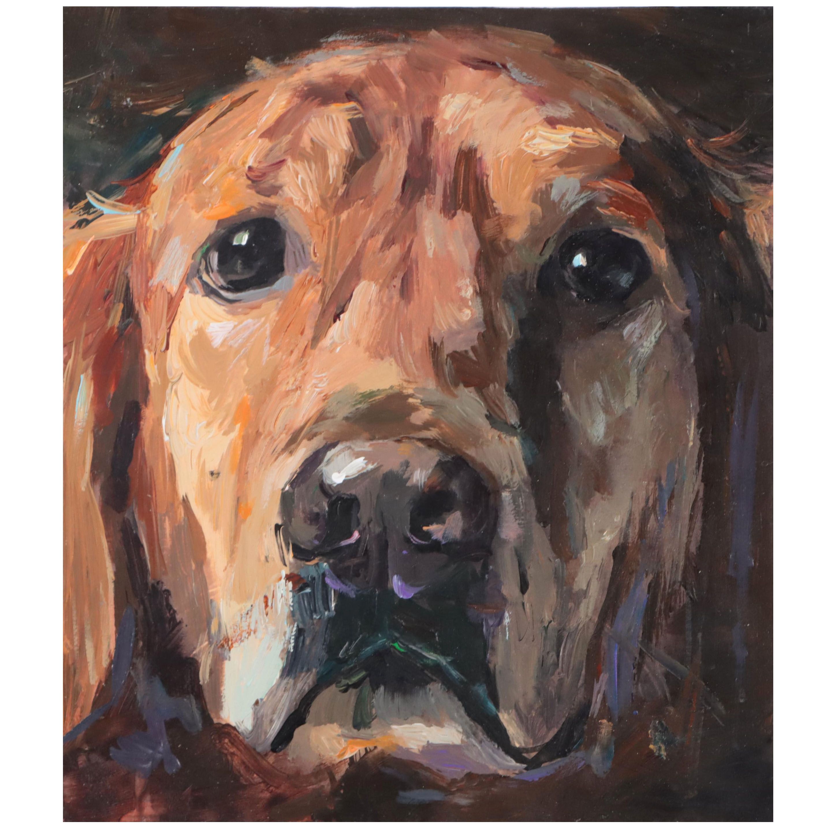 Adam Deda Oil Painting of Dog Portrait, 2021 | EBTH