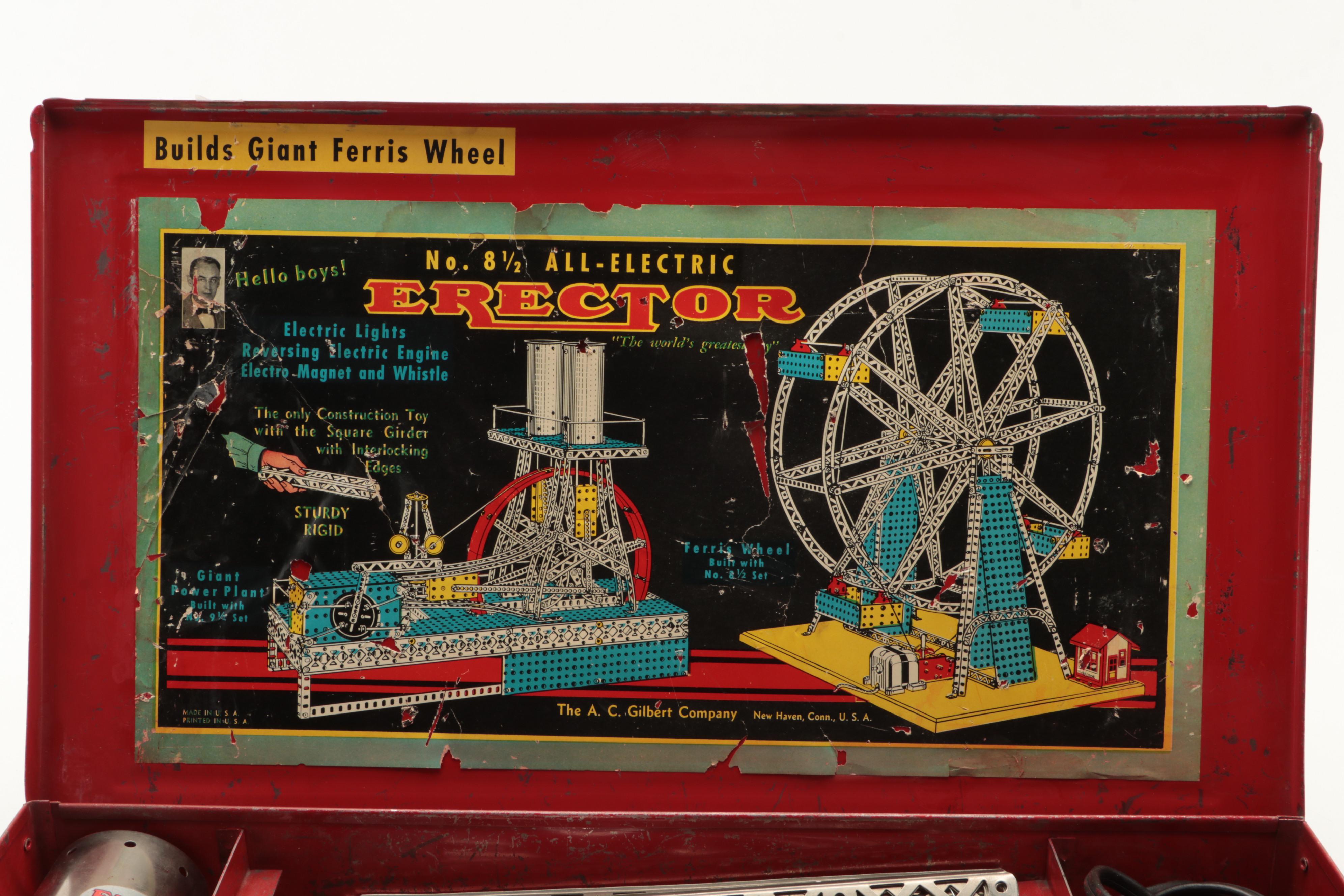 A.C. Gilbert Electric No. 8 ½ Erector Set, 1938 | EBTH