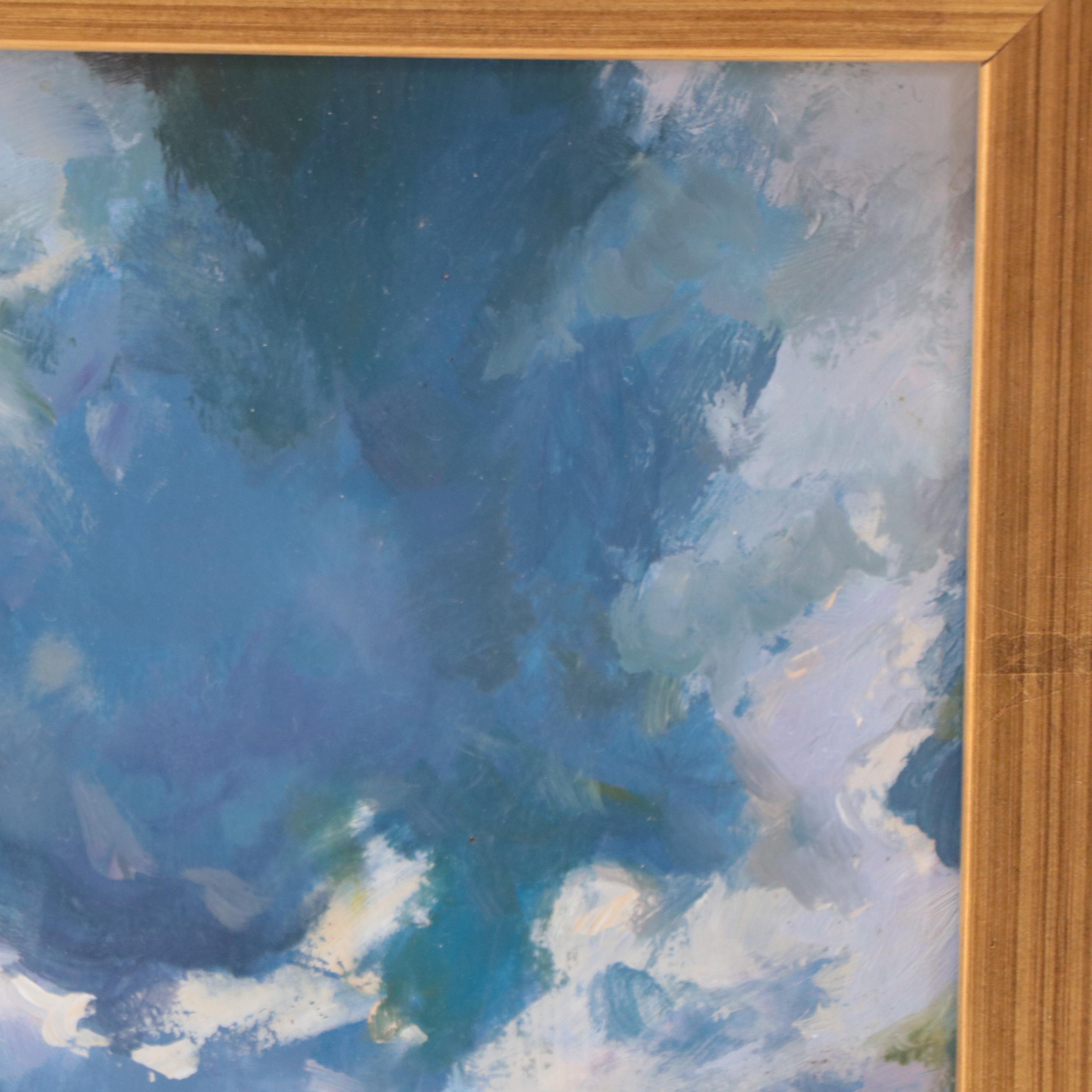 Agnes Rey Oil Painting of Landscape, 2023 | EBTH