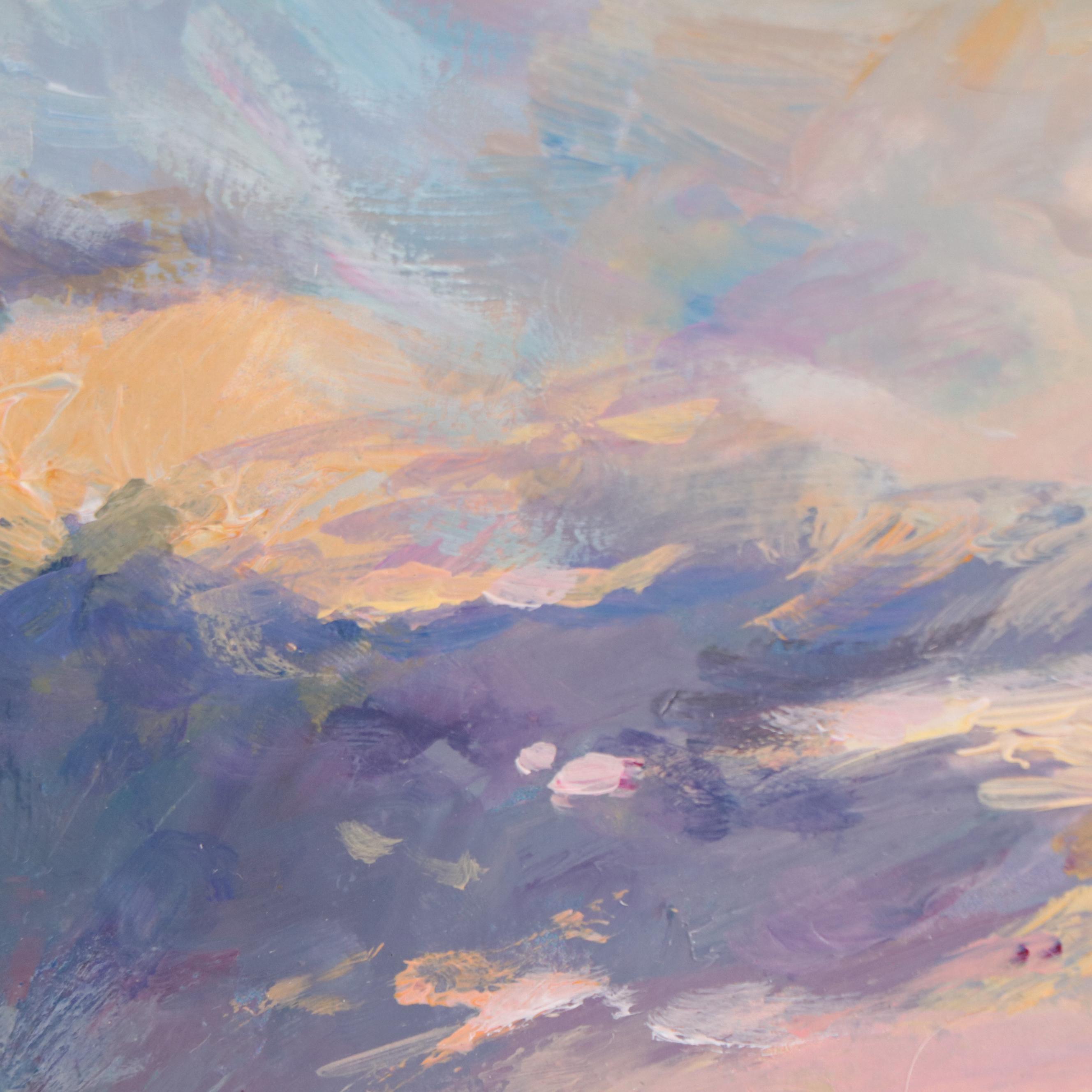 Agnes Rey Oil Painting of Cows In Landscape, 2022 | EBTH