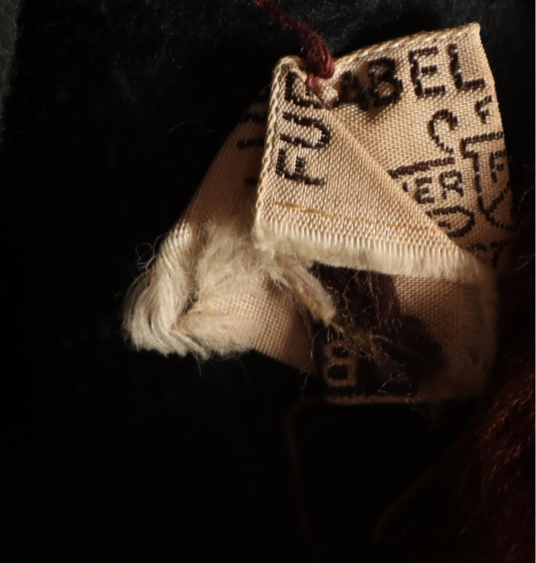 Mahogany Dyed Mouton Fur Jacket with Turned-Back Cuffs | EBTH