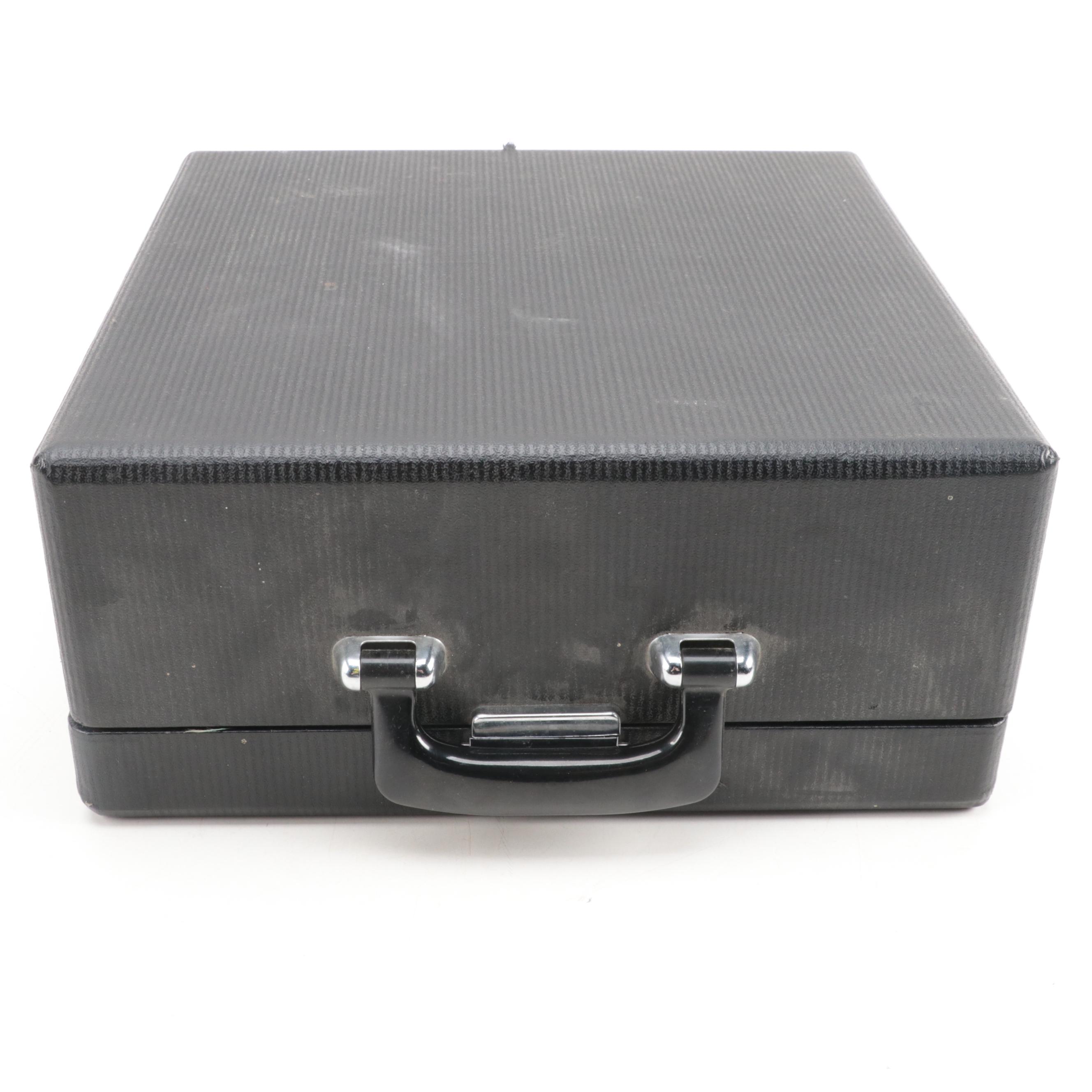 Smith-Corona Sterling Portable Typewriter with Case, Mid-20th Century ...