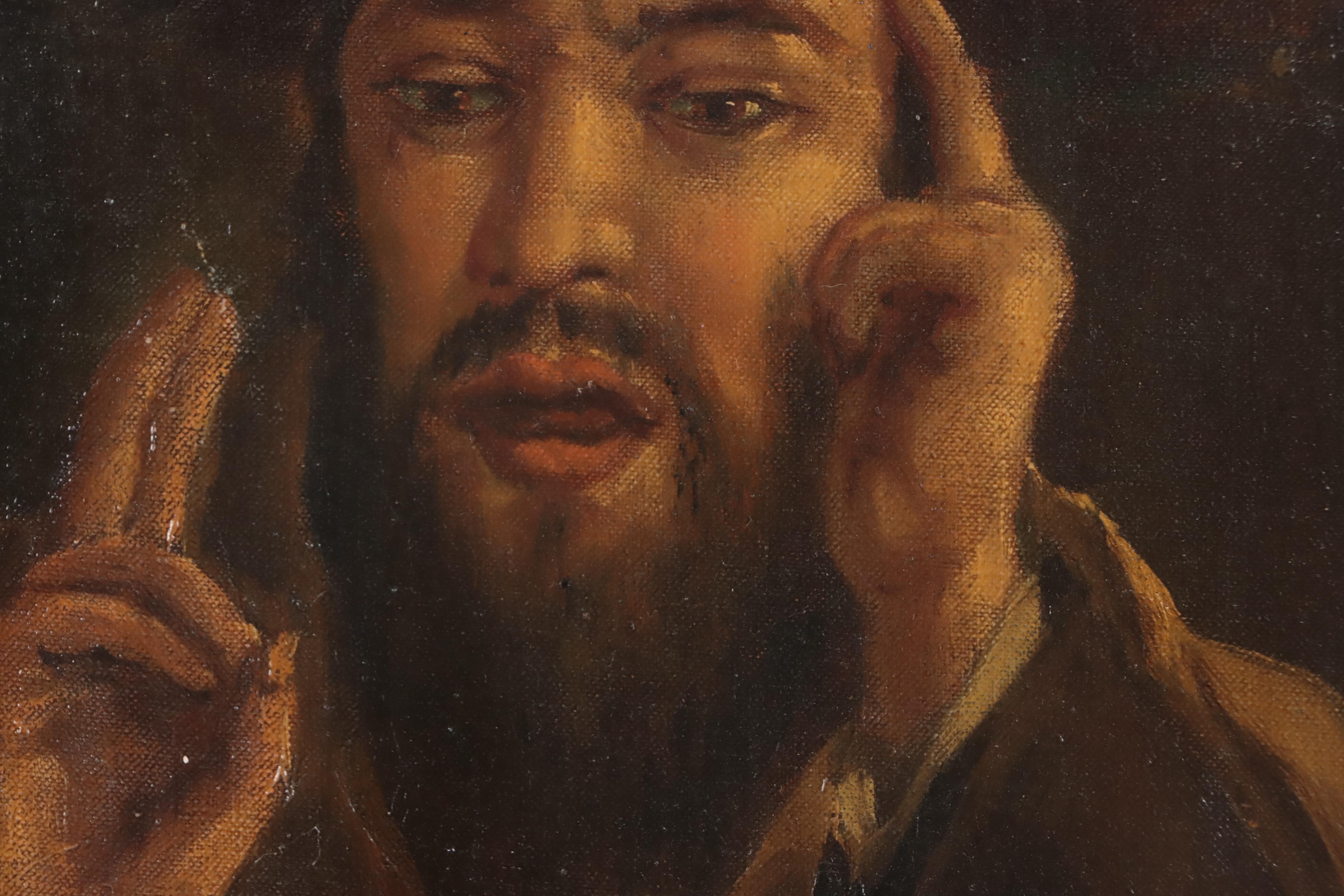 Portrait Oil Painting of Rabbi | EBTH