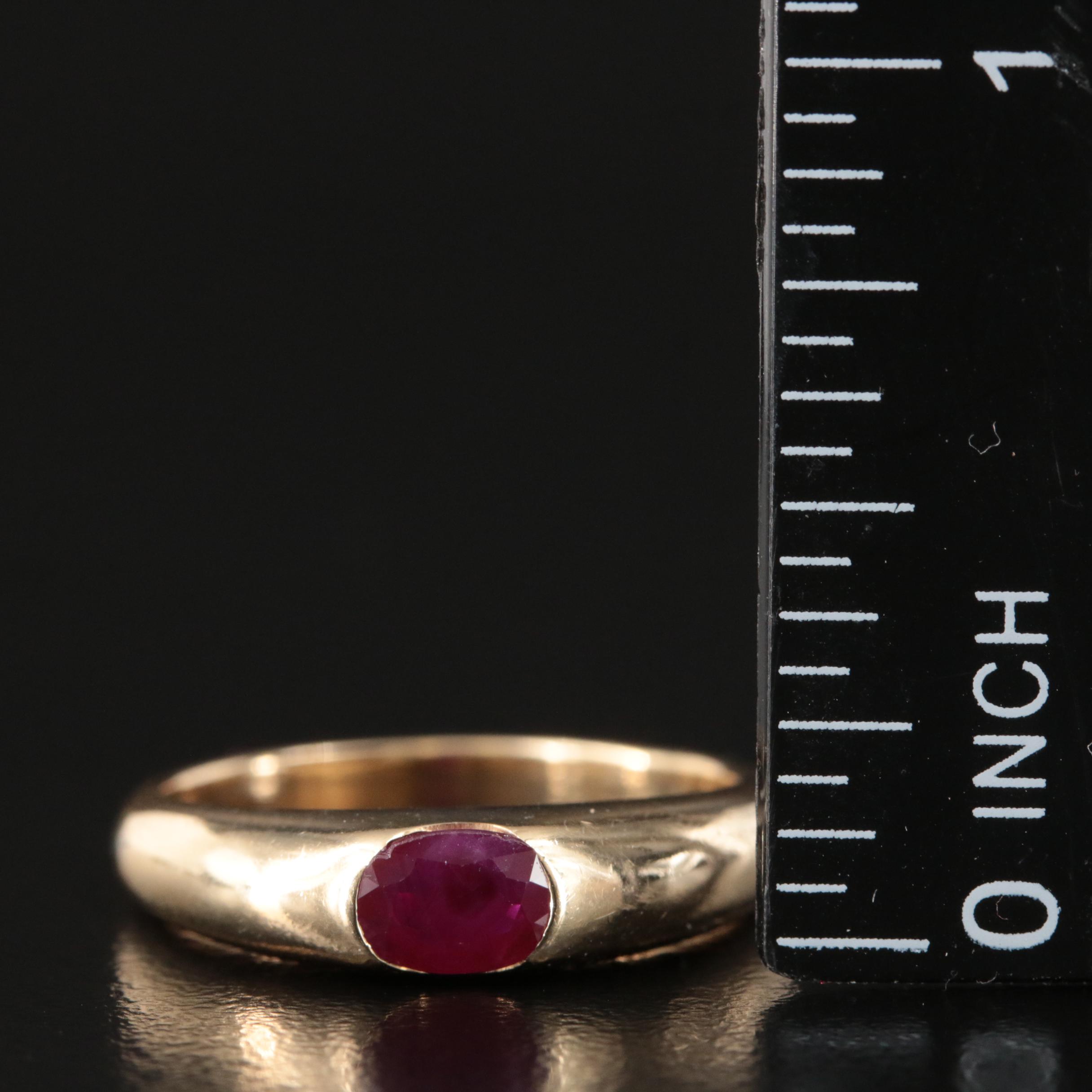 14K Ruby Ring | EBTH
