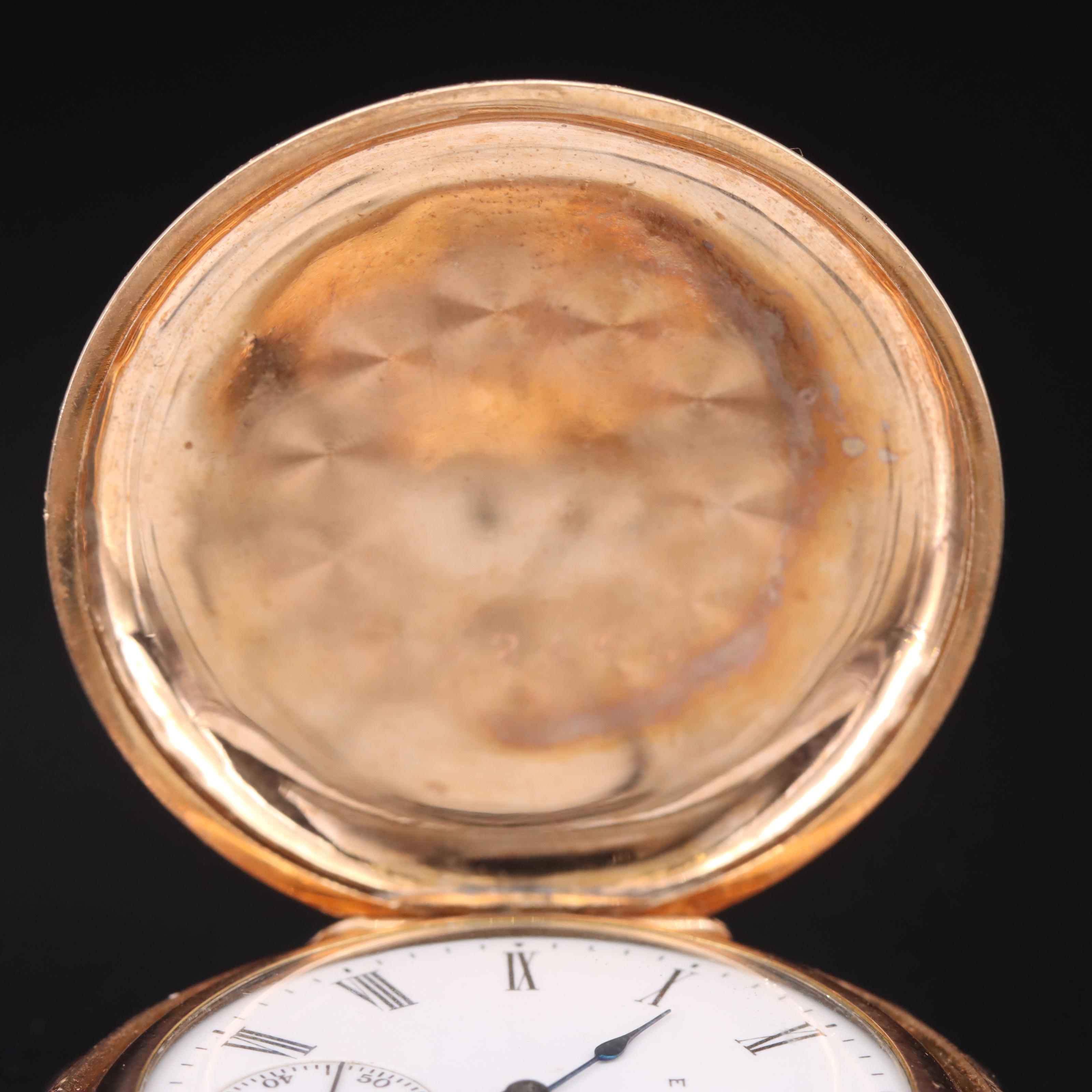 1896 Elgin Gold-Filled Pocket Watch | EBTH