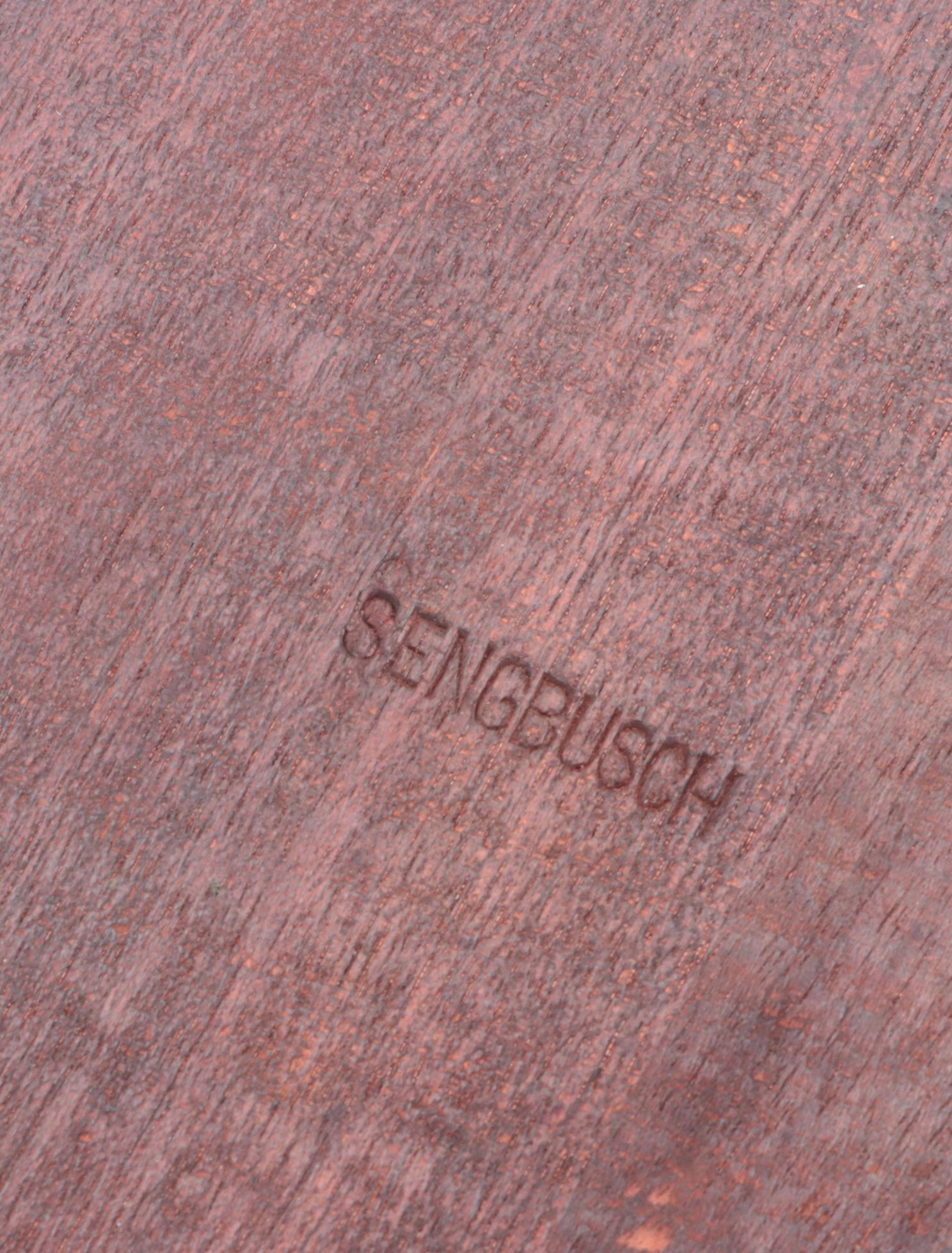 Sengbusch Self-Closing Inkwells with Mahogany Stand and Faber Dip Pen ...