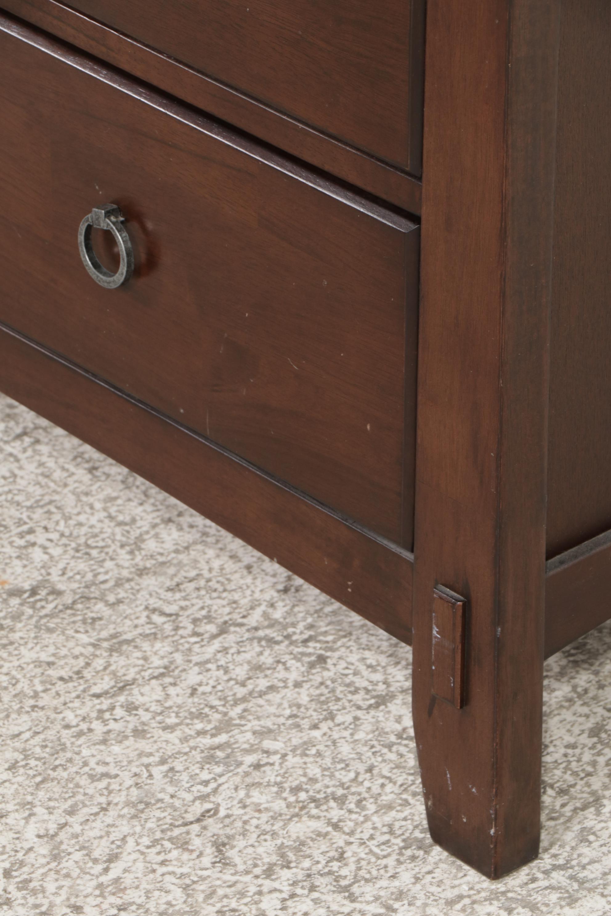 American Signature Mission Style Chest of Drawers | EBTH