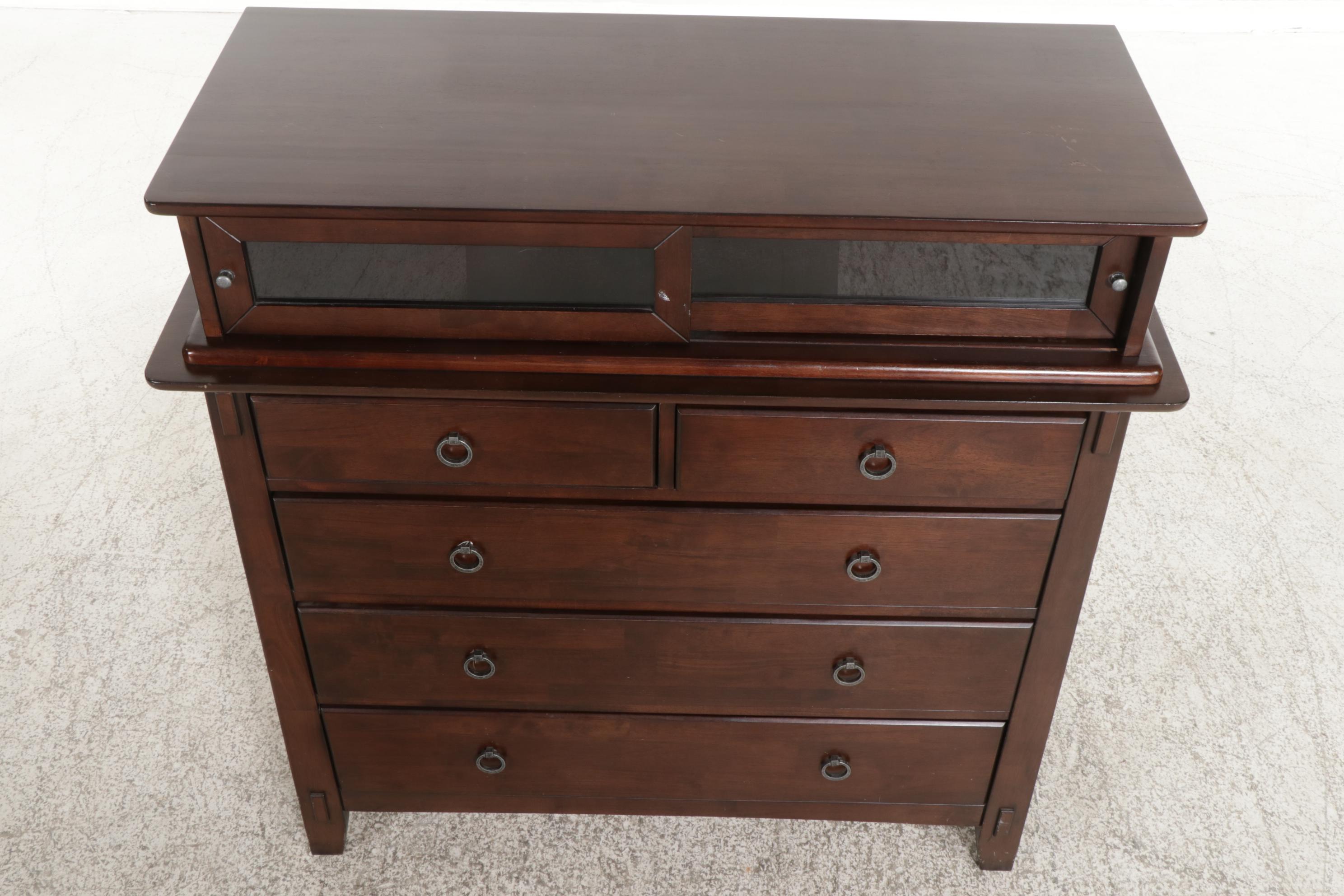 American Signature Mission Style Chest of Drawers | EBTH