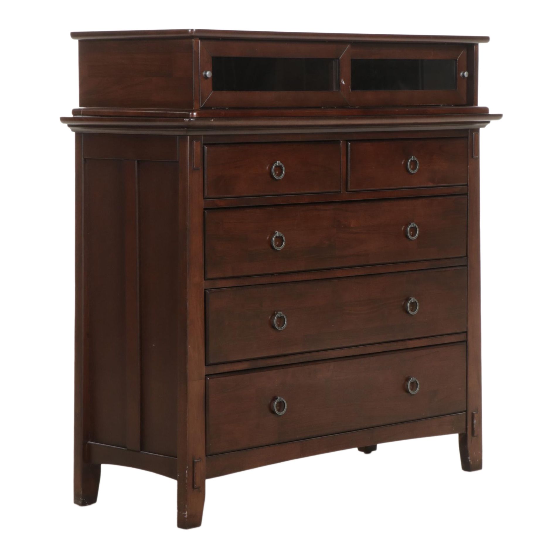 American Signature Mission Style Chest of Drawers | EBTH