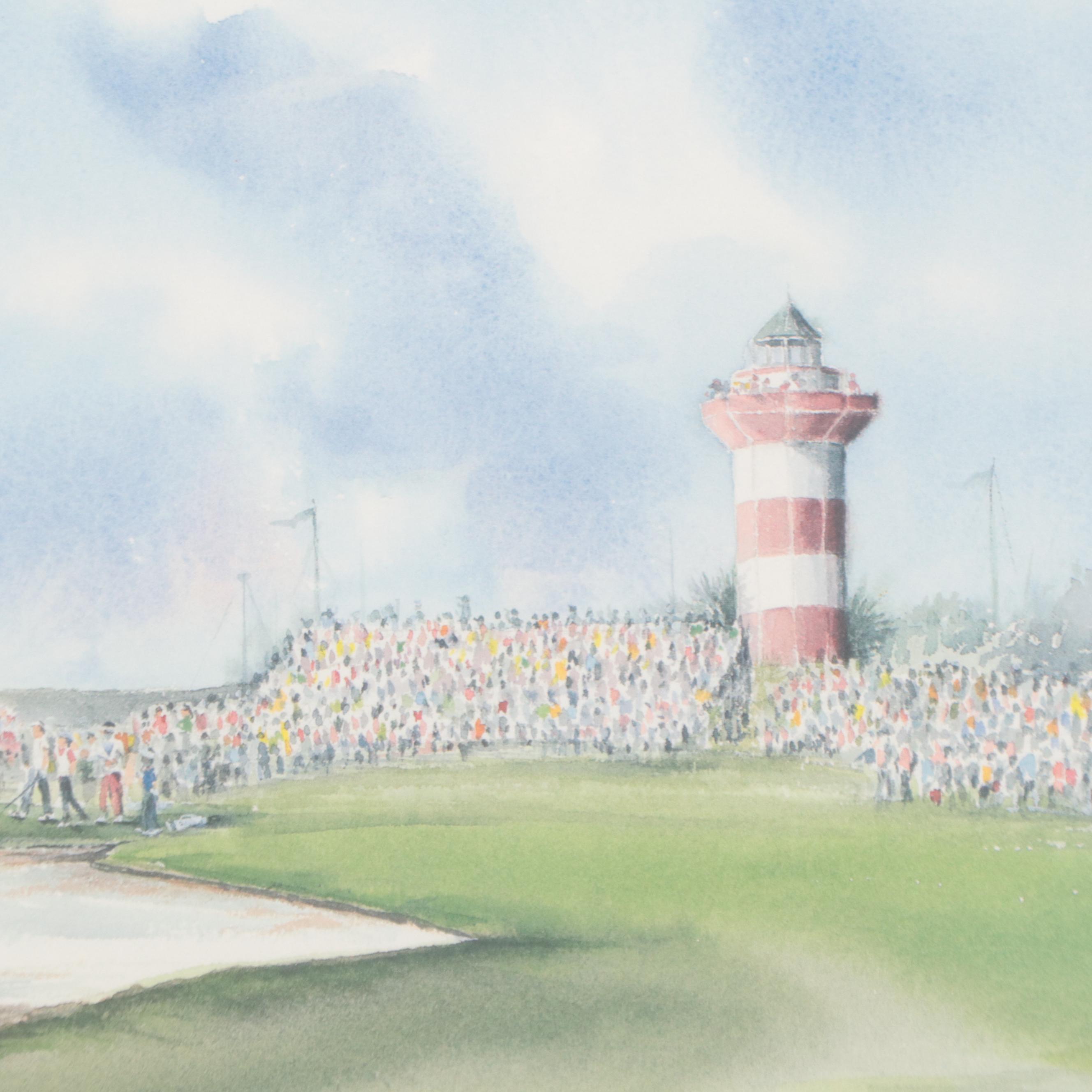 Barry Honowitz Offset Lithograph "The Final Hole," 1988 | EBTH