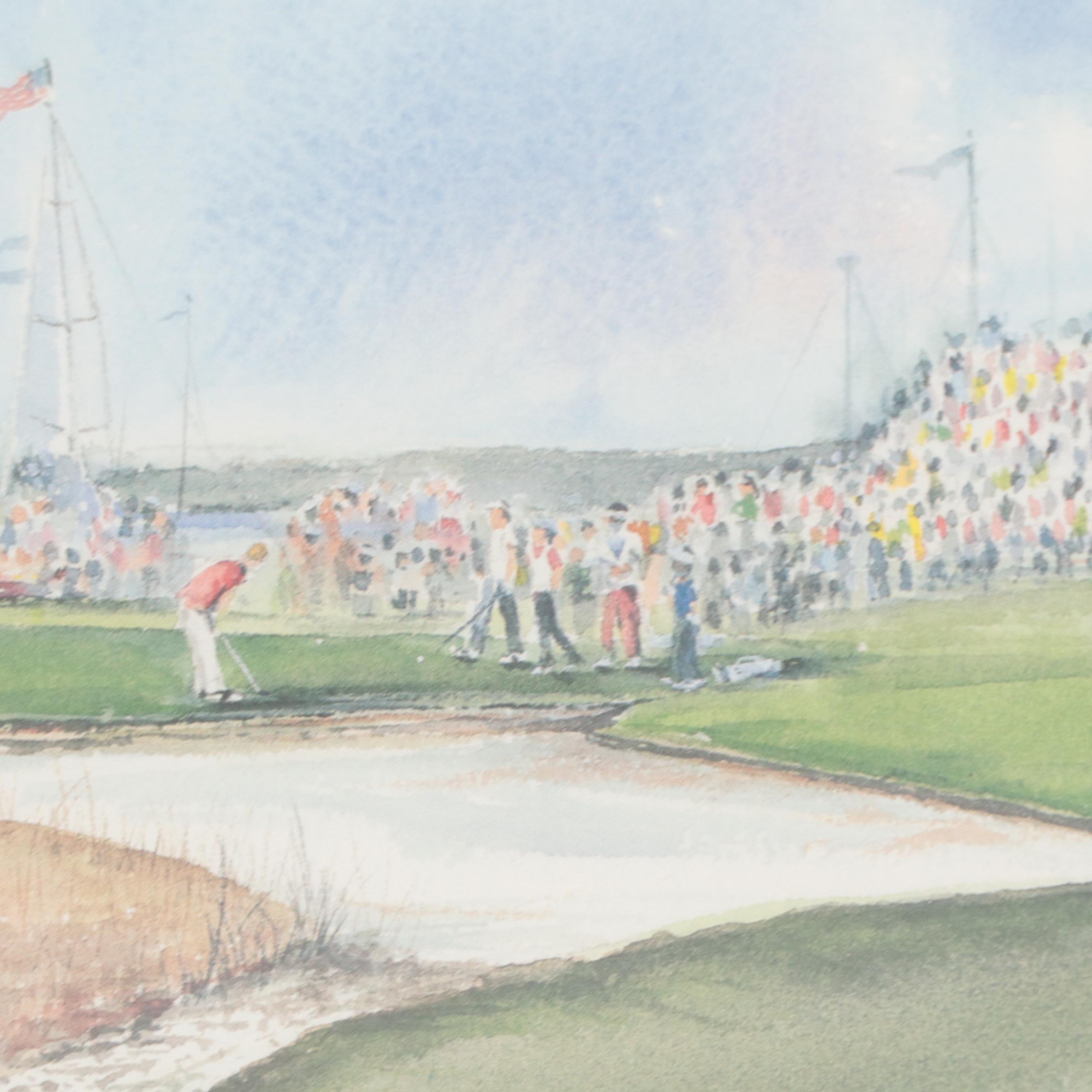 Barry Honowitz Offset Lithograph "The Final Hole," 1988 | EBTH