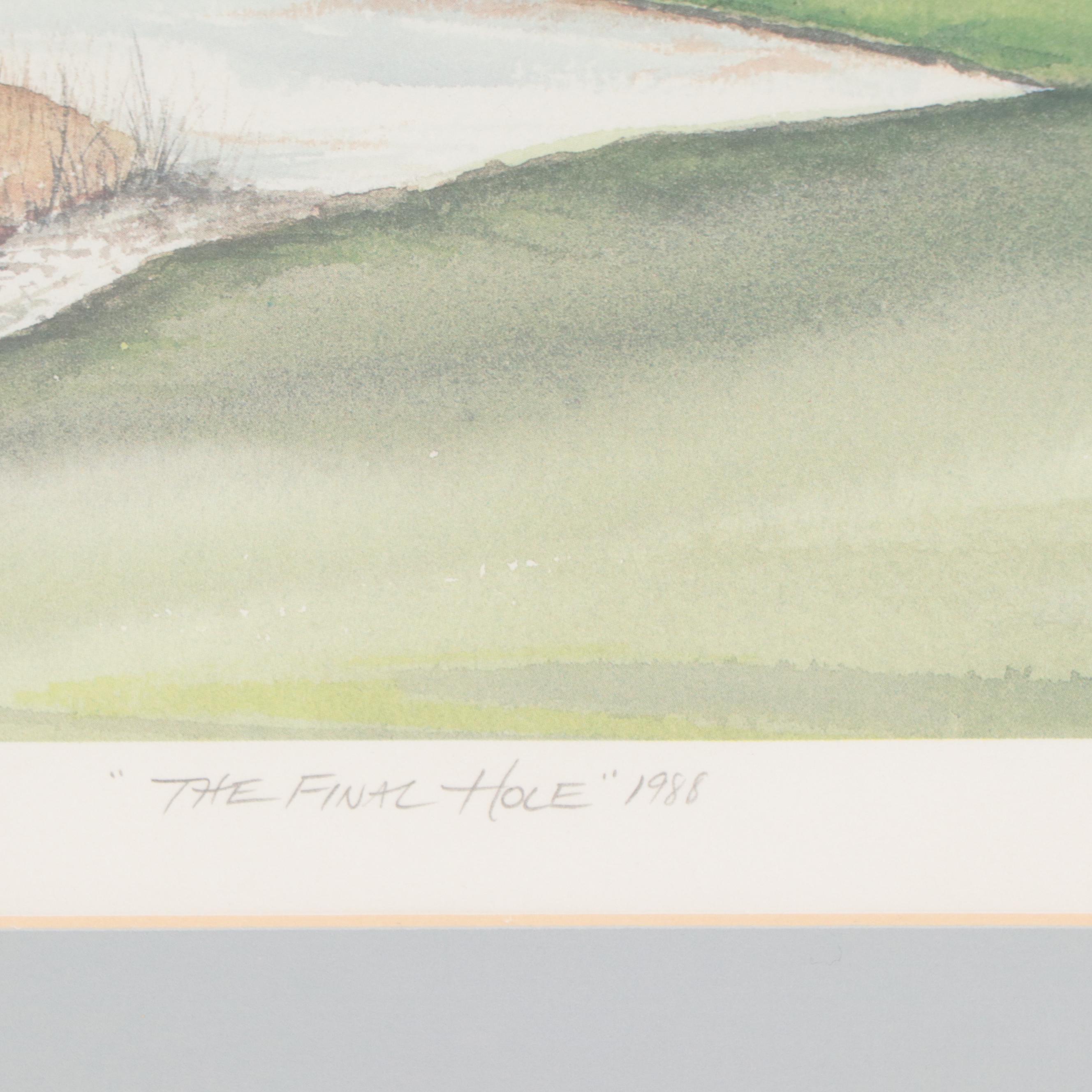 Barry Honowitz Offset Lithograph "The Final Hole," 1988 | EBTH