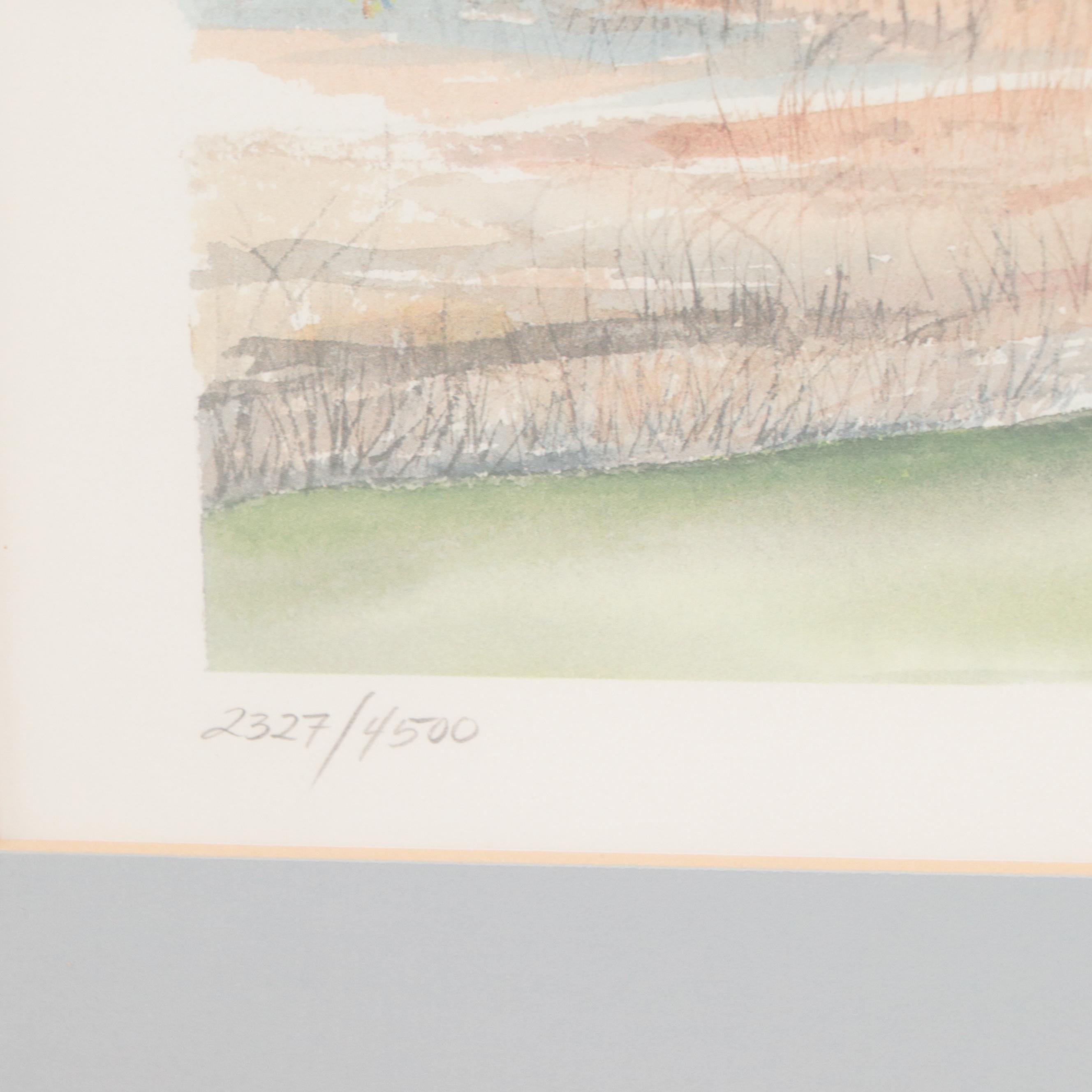 Barry Honowitz Offset Lithograph "The Final Hole," 1988 | EBTH