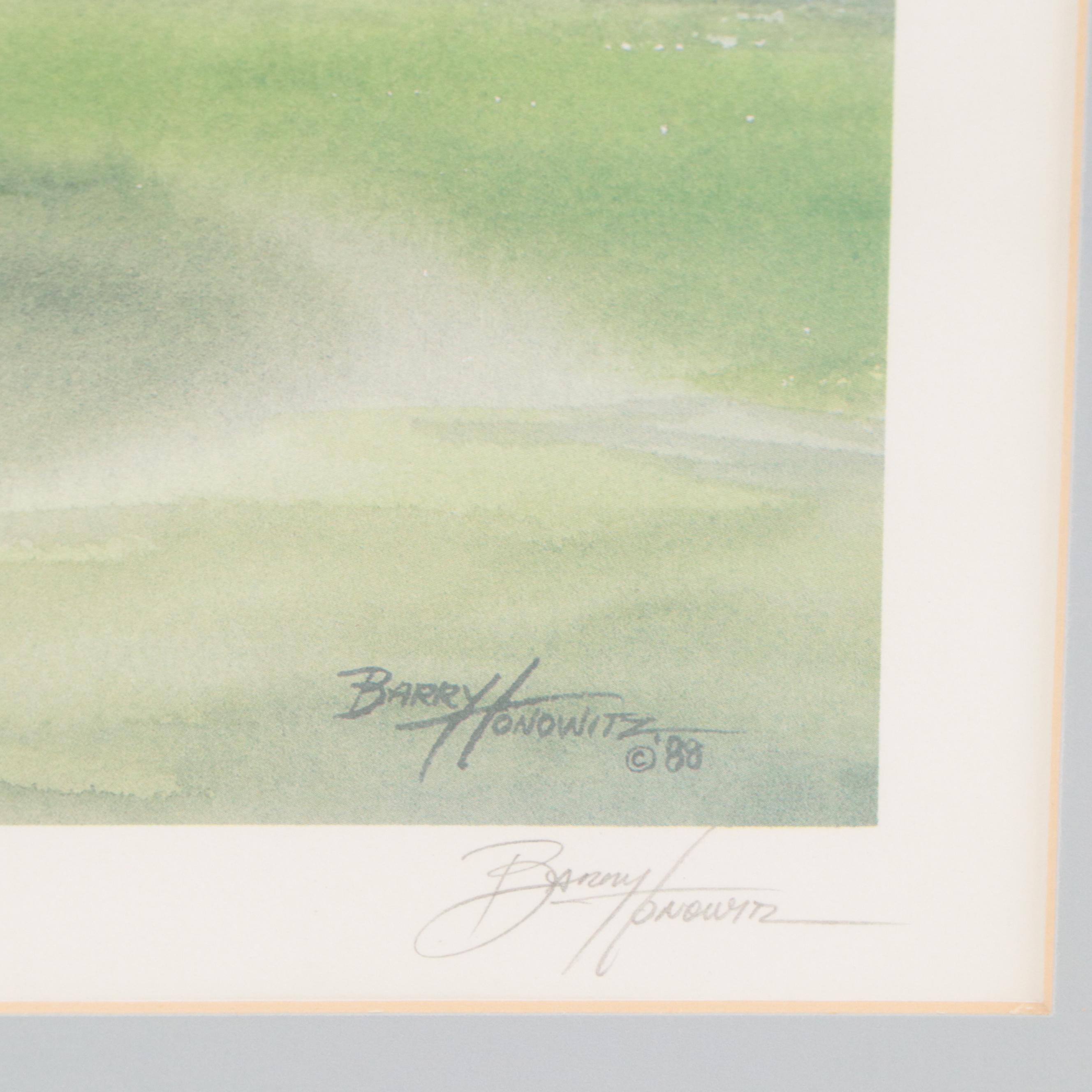 Barry Honowitz Offset Lithograph "The Final Hole," 1988 | EBTH