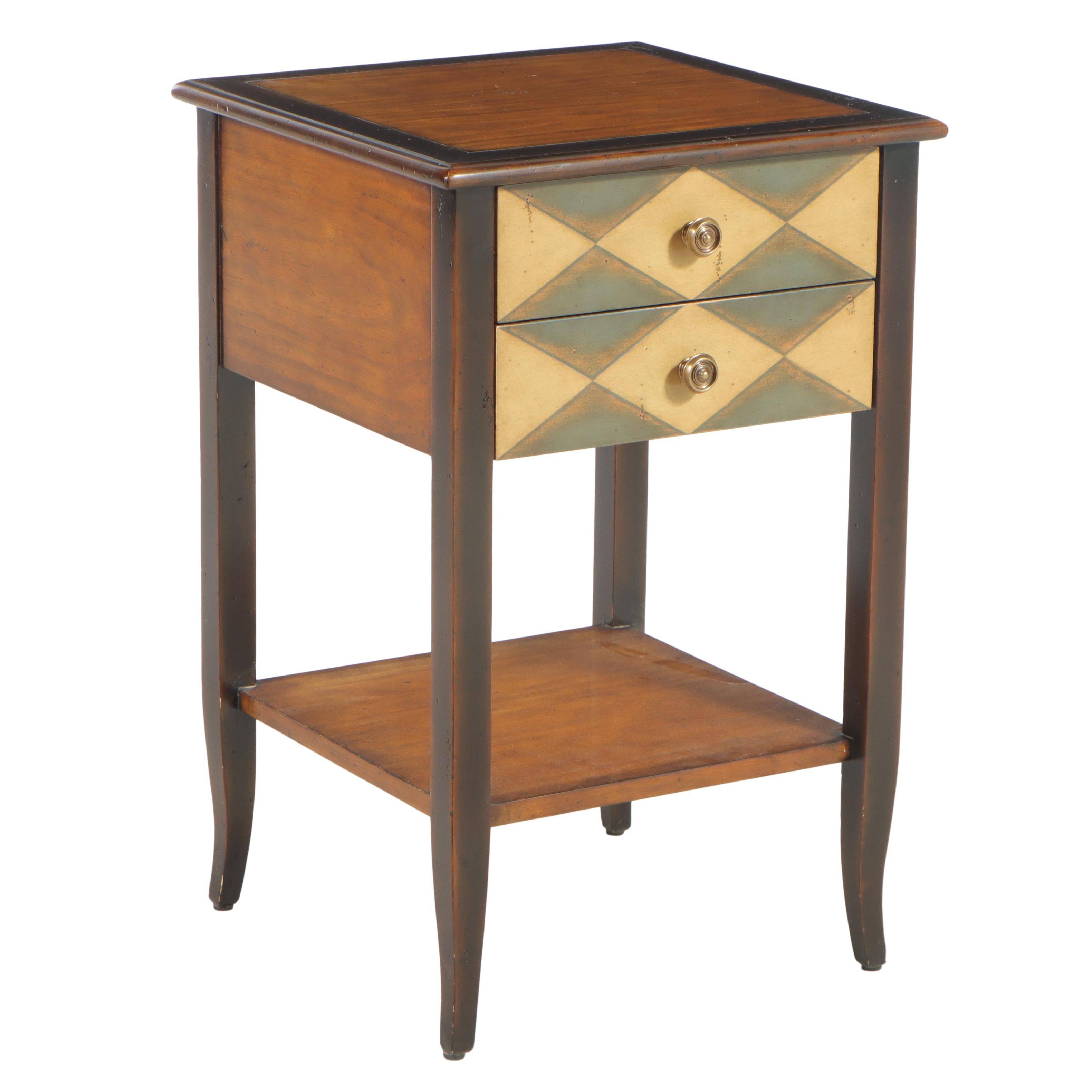 Theodore Alexander "Atelier de la Madeleine" Paint-Decorated Hardwood ...