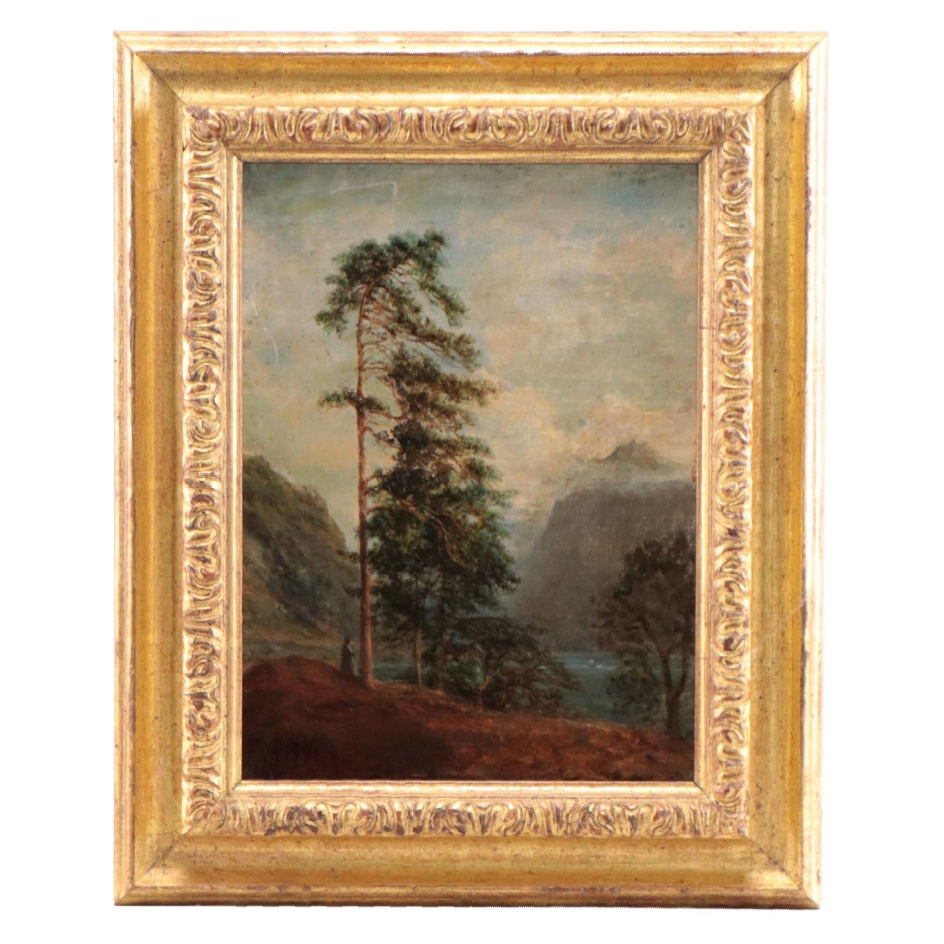 Charles Lanman Western Landscape Oil Painting | EBTH