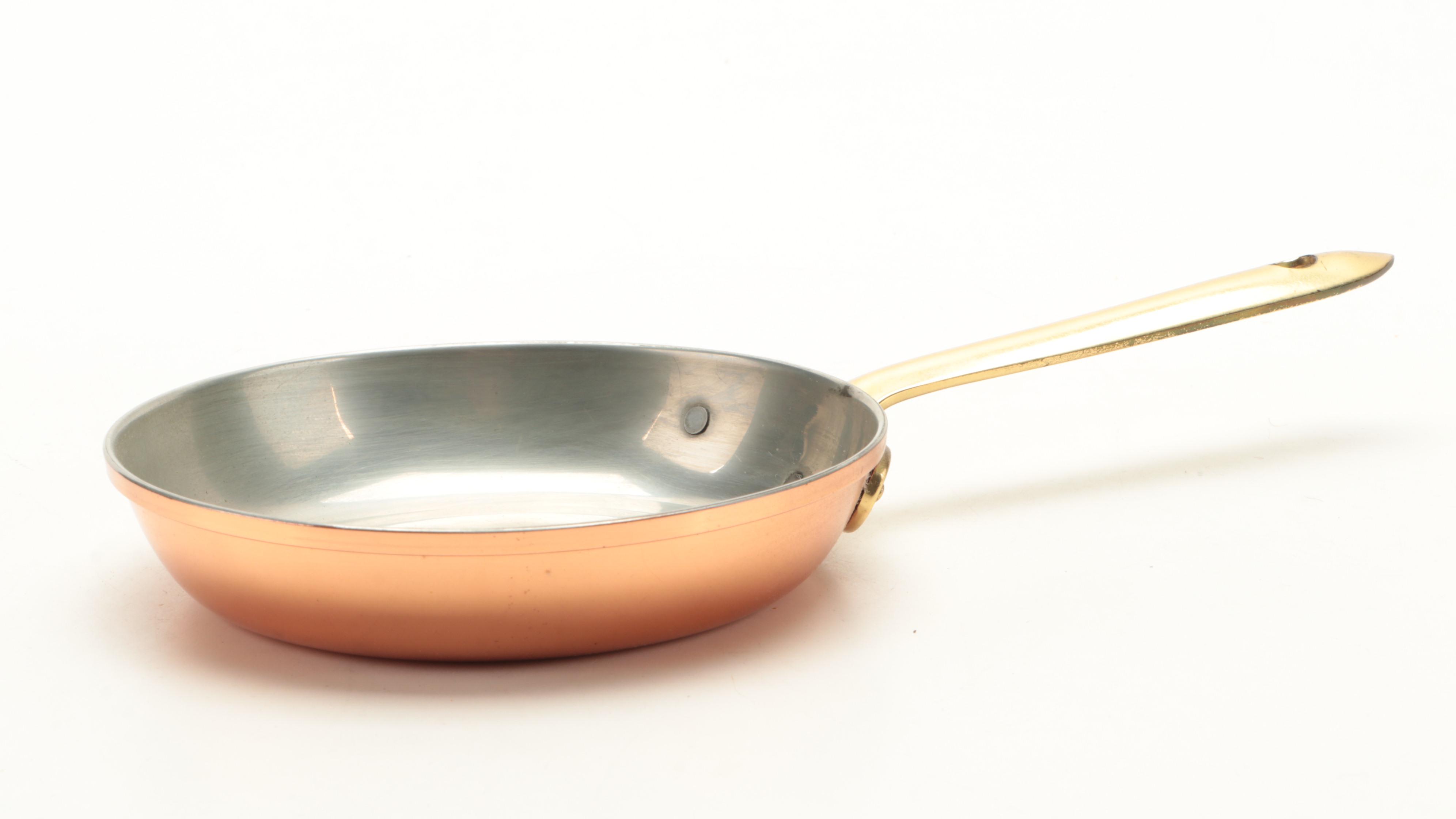 Tagus Copper-Clad Cookware With Measuring Cups and Stainless Steel ...