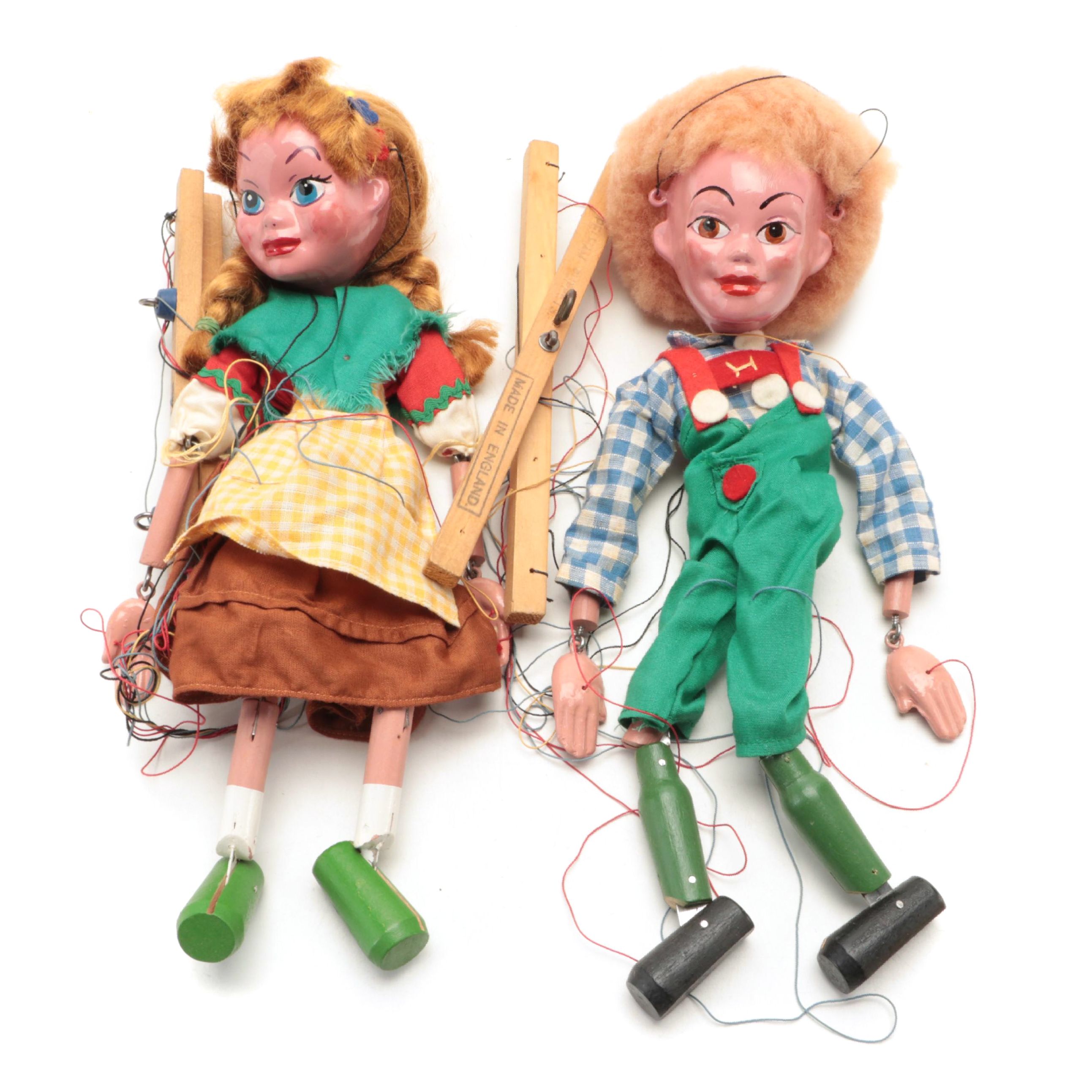 Pelham Puppets Hansel and Gretel Composition Marionettes in Original ...